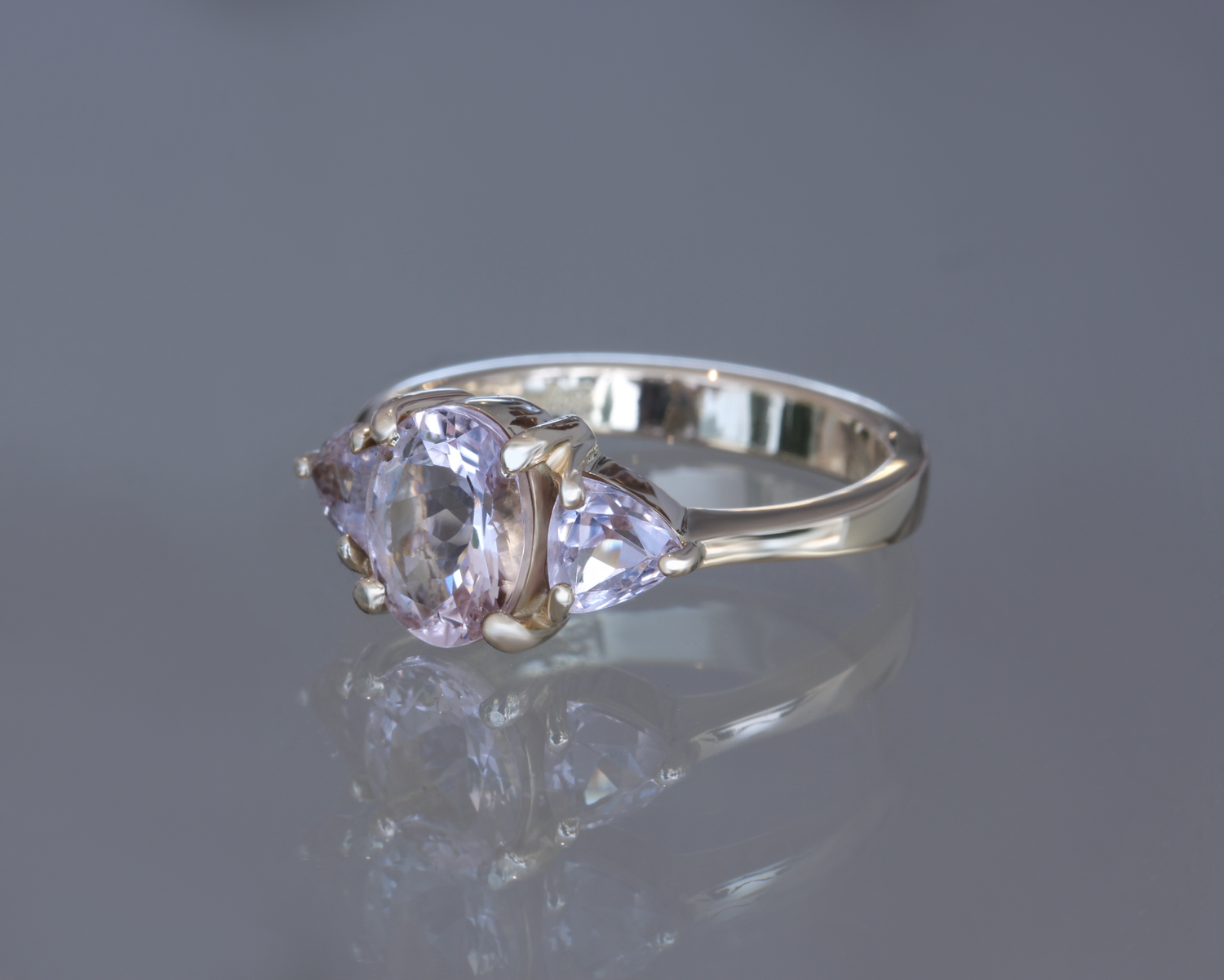 NZ Mens Wedding Rings | Red Gold Ring — Benjamin Black Goldsmiths