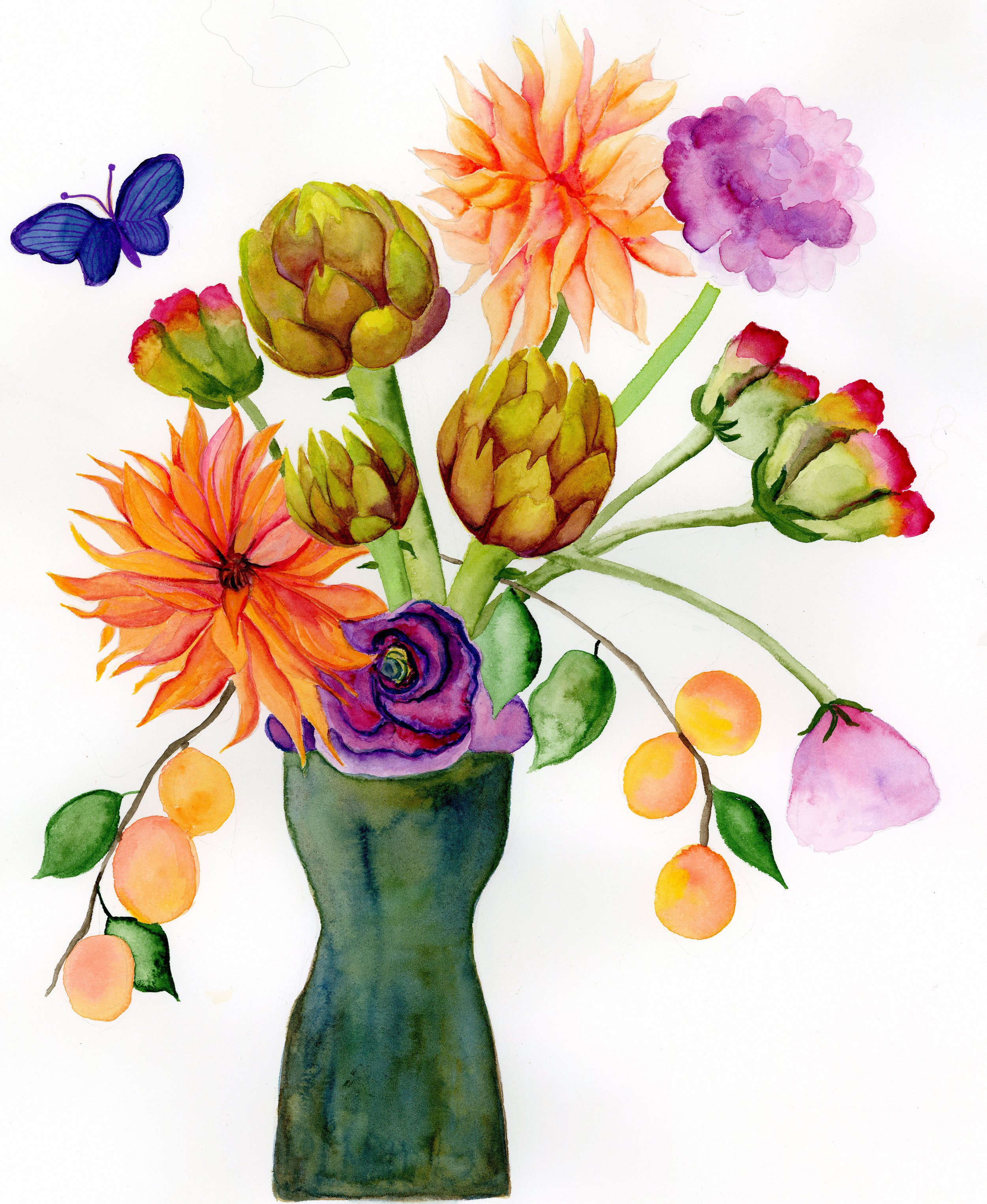 Fine Art and Reproduction Paintings and Watercolors — Jennifer Ray Art