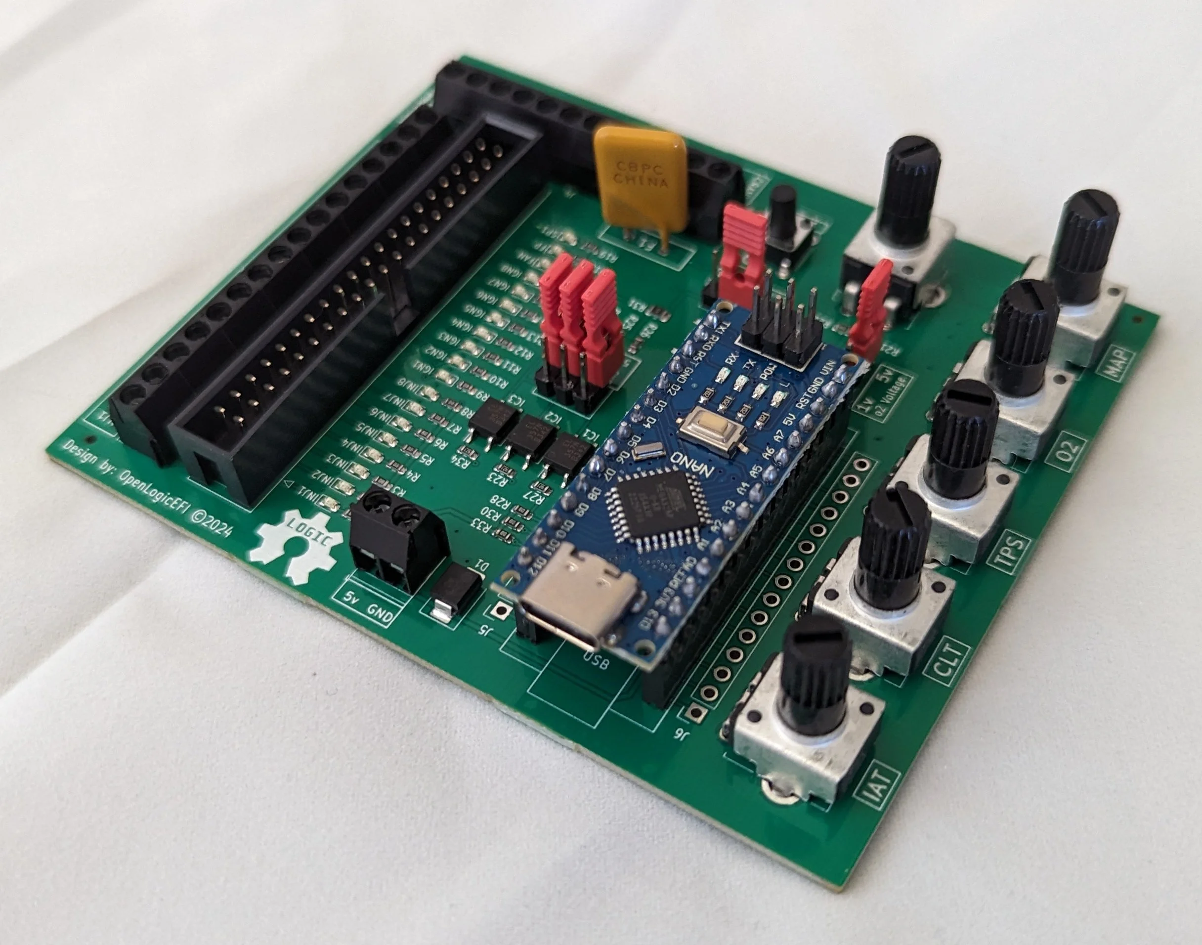 8 Channel Universal Engine Simulator power by Ardustim — OpenLogicEFI