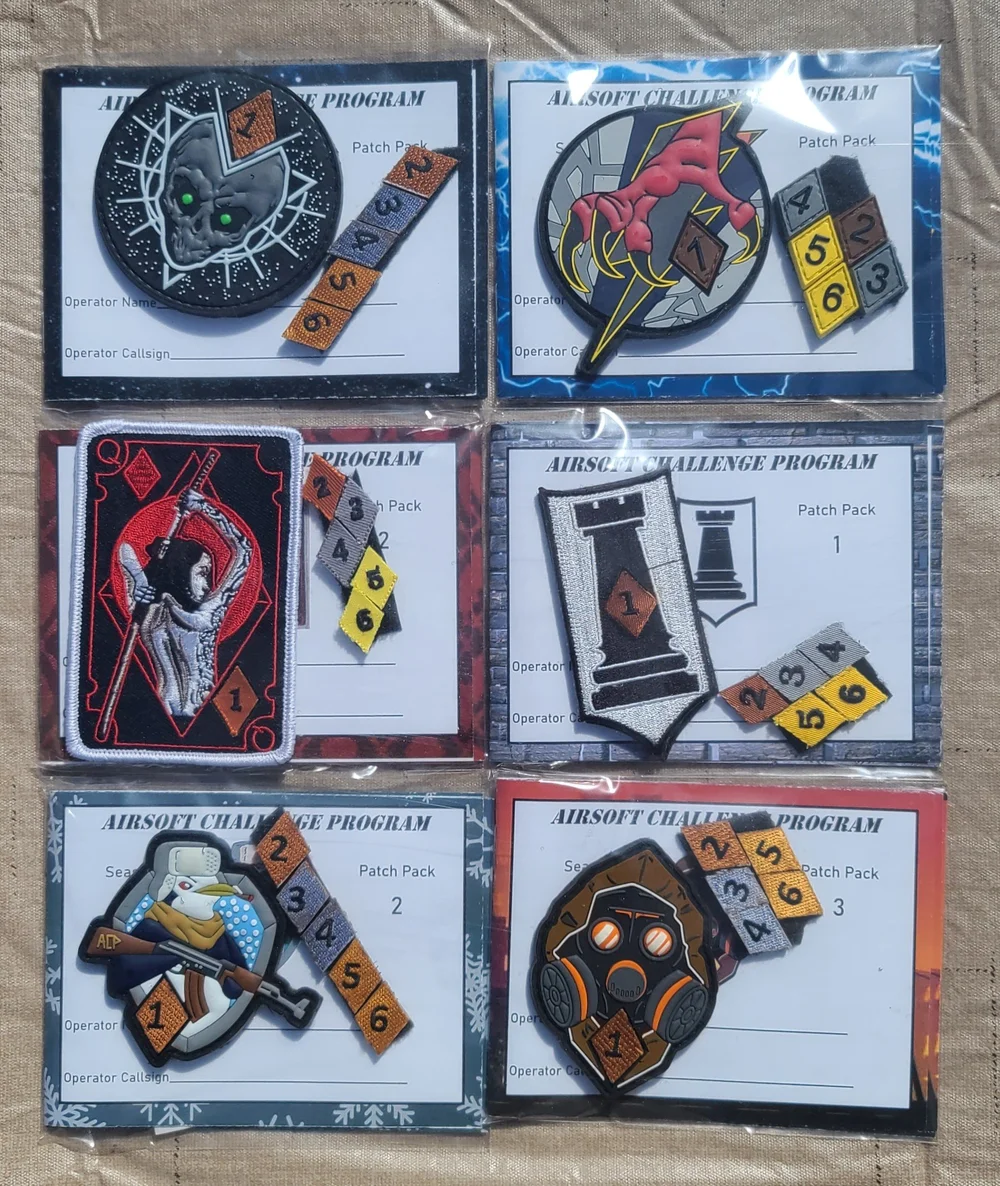 Airsoft Rank Patches