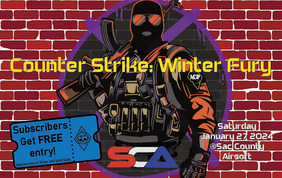 Event Calendar — Airsoft Challenge Program: Morale Patches, Gun Charms ...