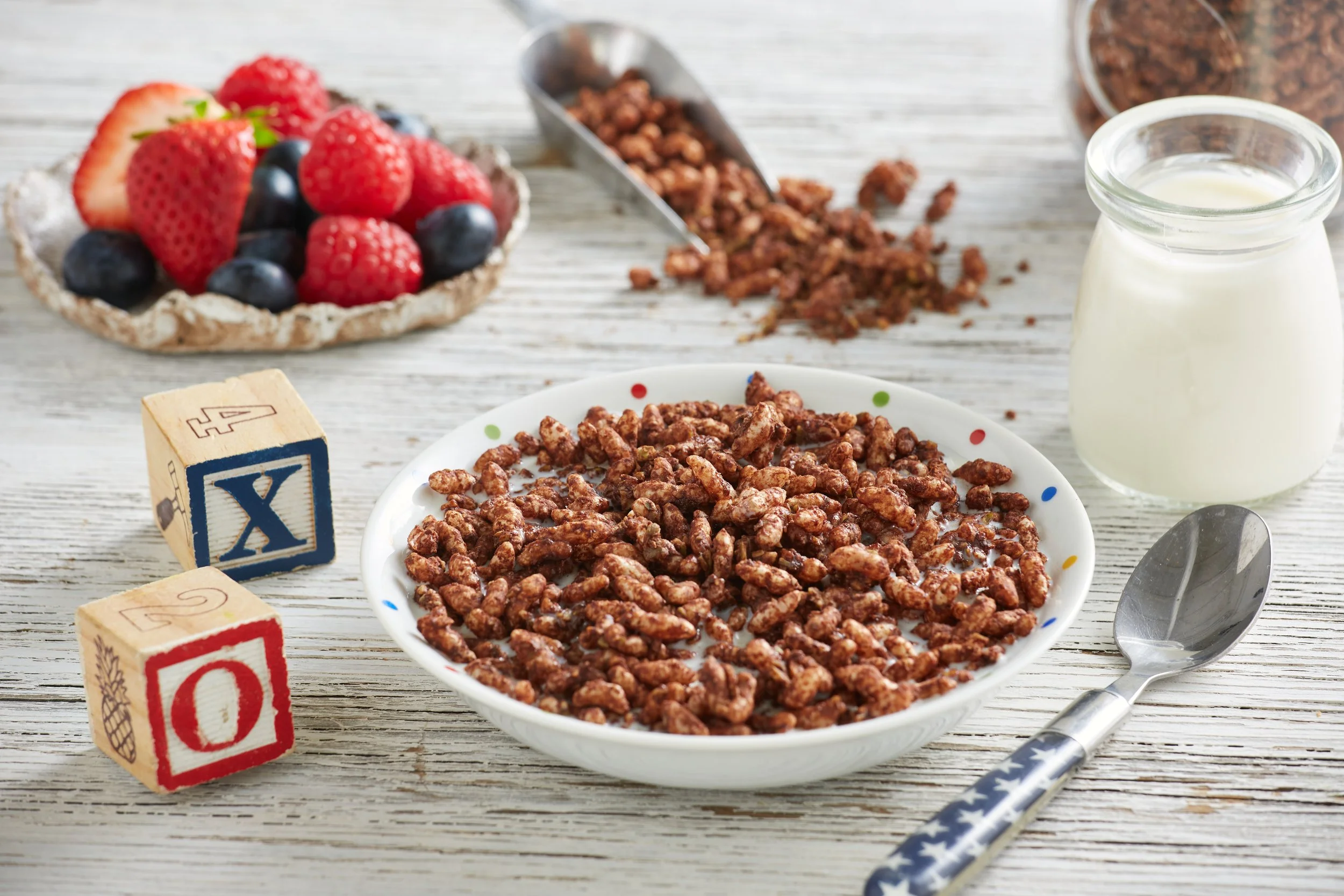 Choc Rice & Pumpkin Seed Puffs — Mandy Sacher