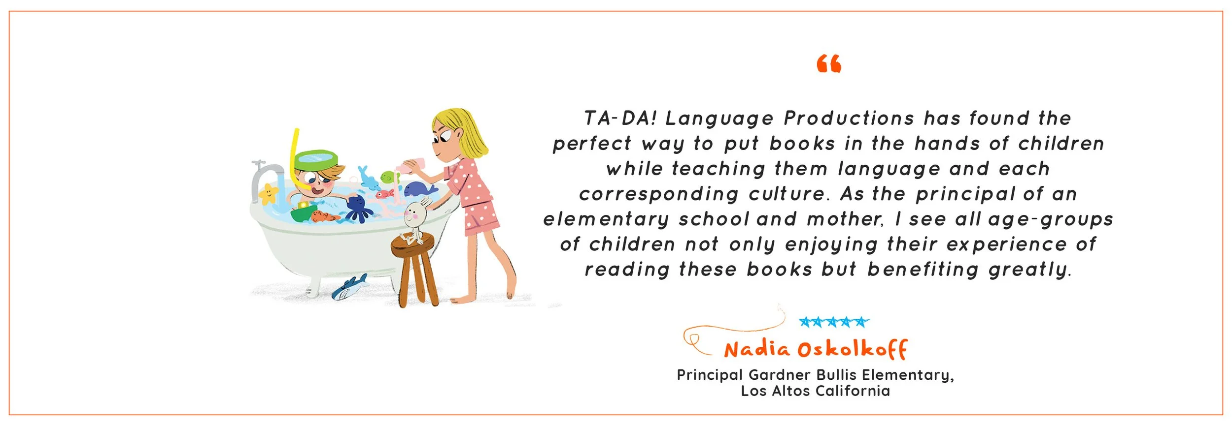 TA-DA! Language Productions - Award-winning language learning for kids