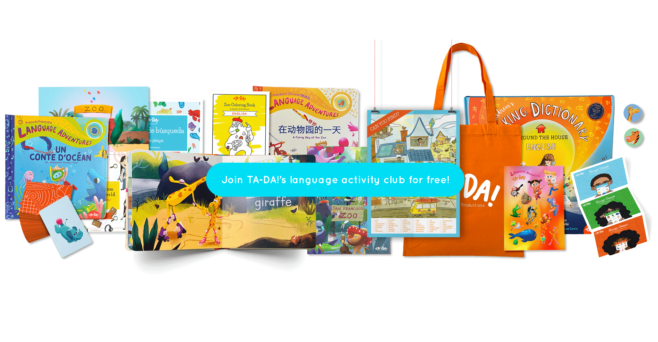 TA-DA! Language Productions - Award-winning language learning for kids