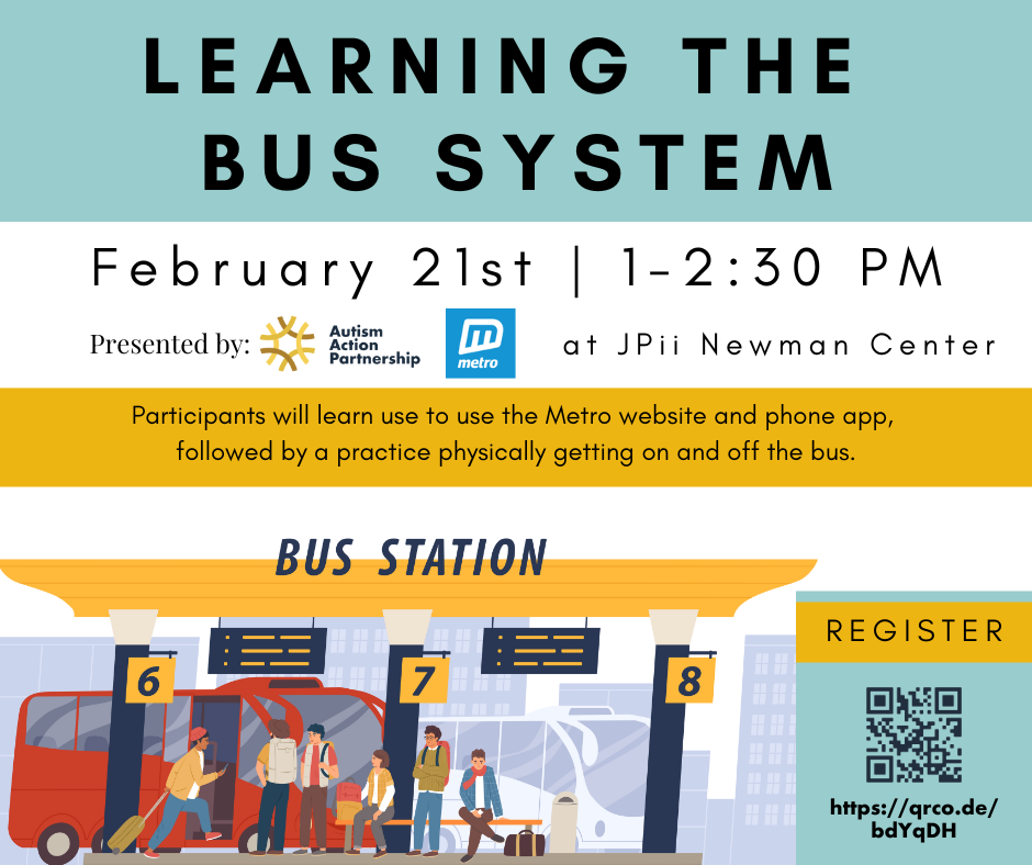 Learning the Bus System | Training — Autism Action Partnership