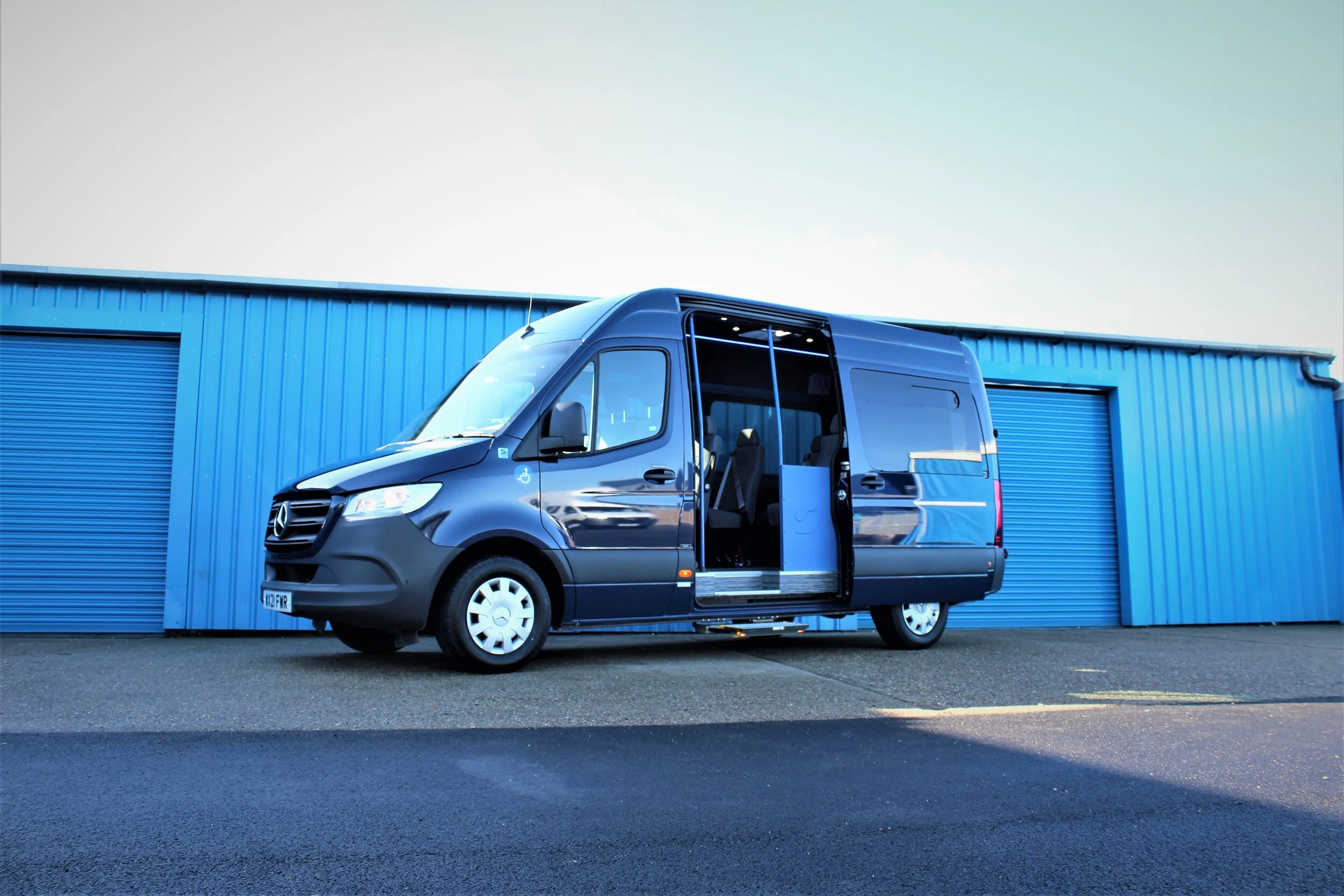 Gallery: Wheelchair Accessible Vehicles - Mercedes Sprinter — Stanford ...