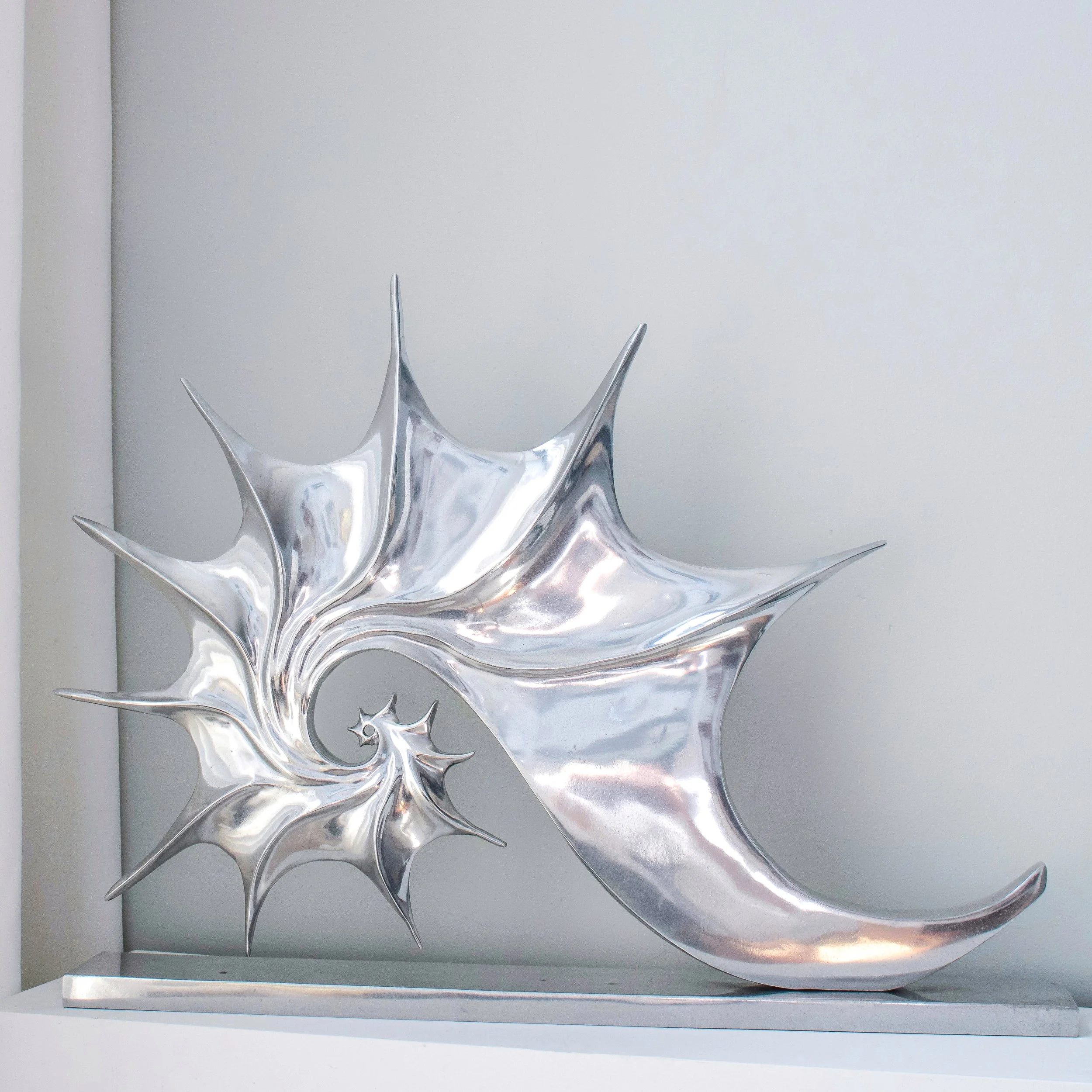 Large Nautilus Metal Sculpture / 21th Century — Everyday Motorsport