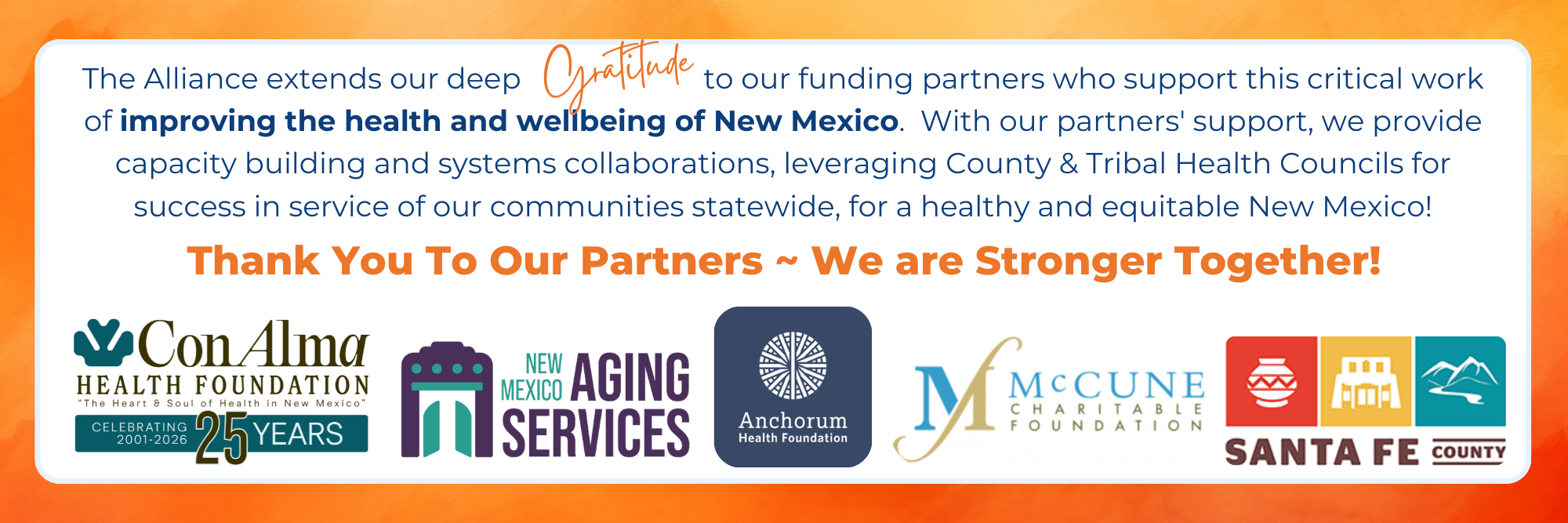 County Health Councils — NMAHC