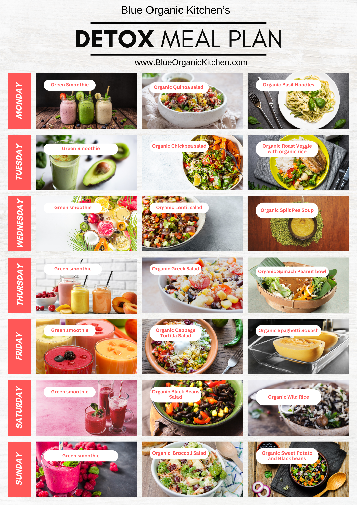 detoxrecipes — Blue Organic Kitchen