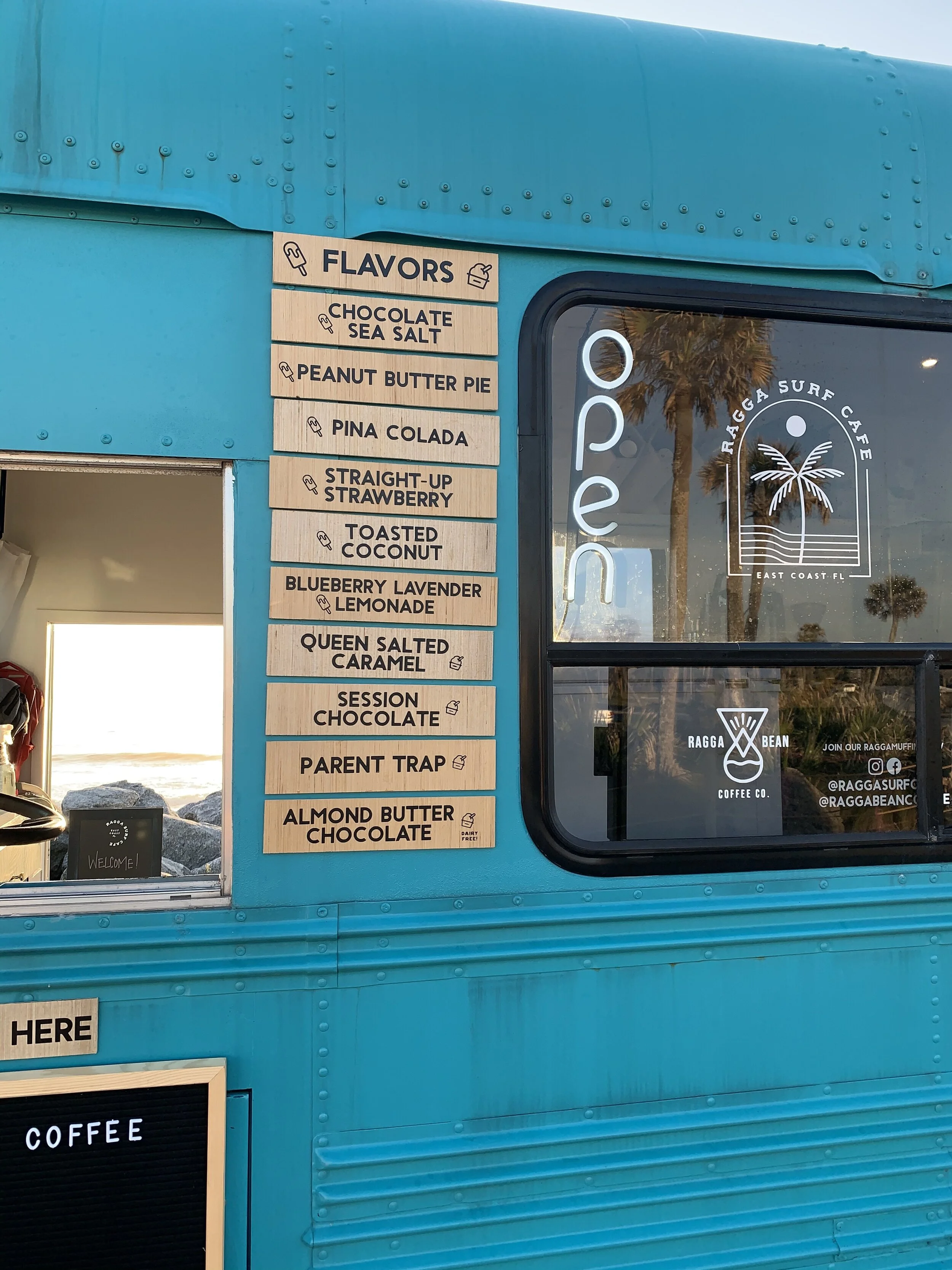Location — Ragga Surf Cafe | Chef-Driven Mobile Surf Cafe in Marineland, FL