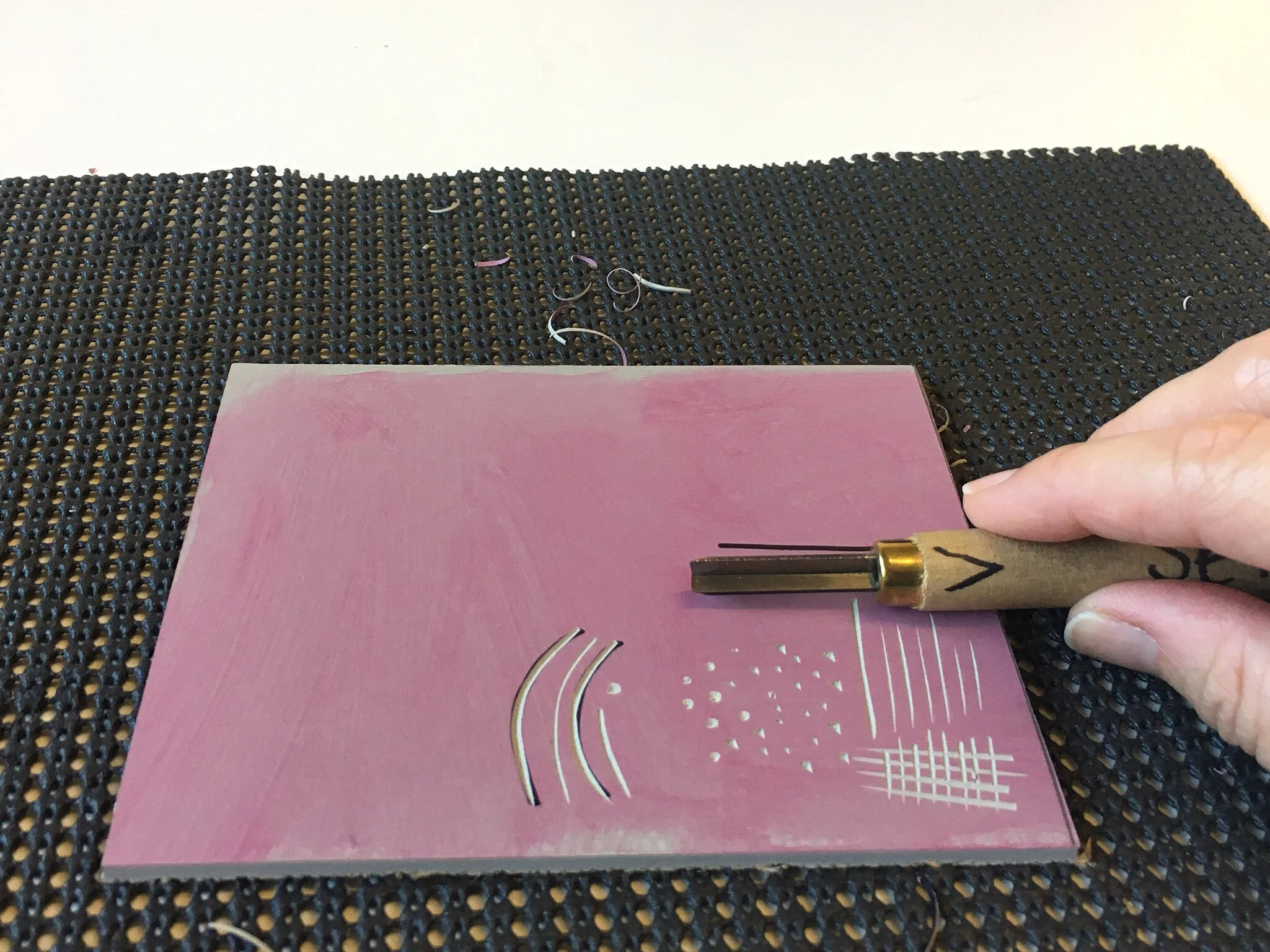 Lino Printing Tips - What tools do you use for Lino Printing? — Kerry ...