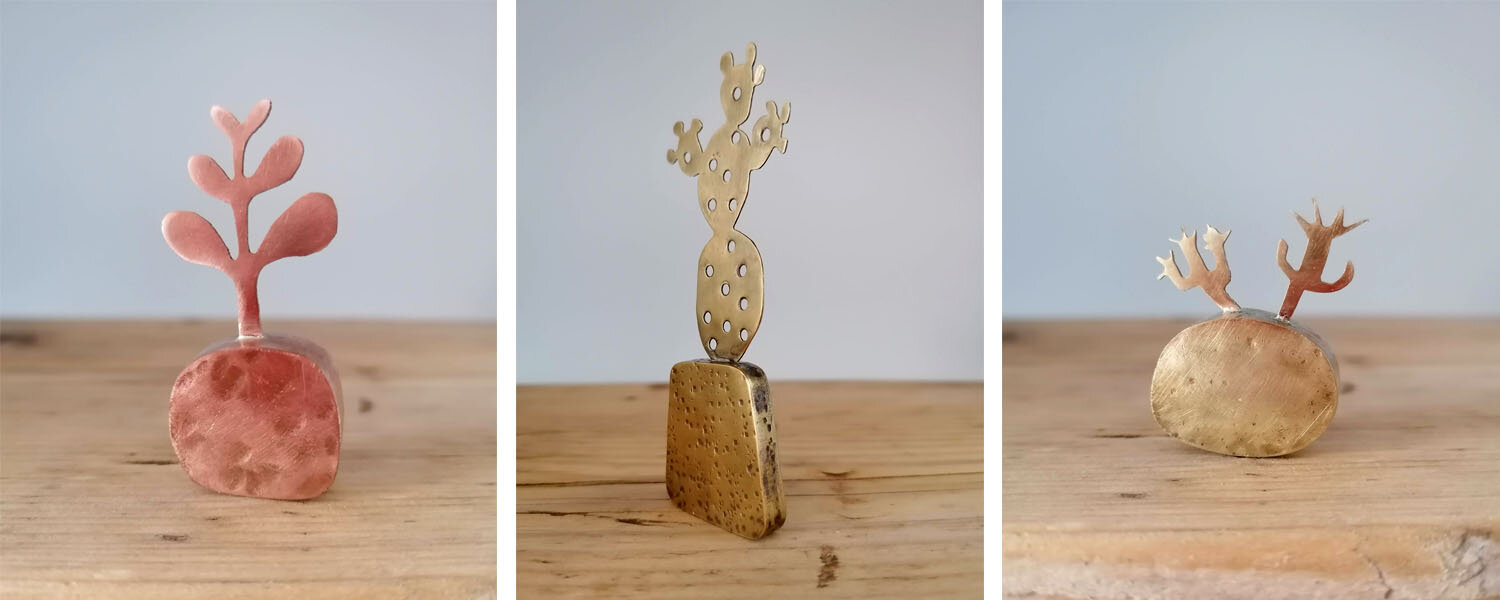 Metal Creations: How do I make my botanical metal sculptures? — Kerry ...