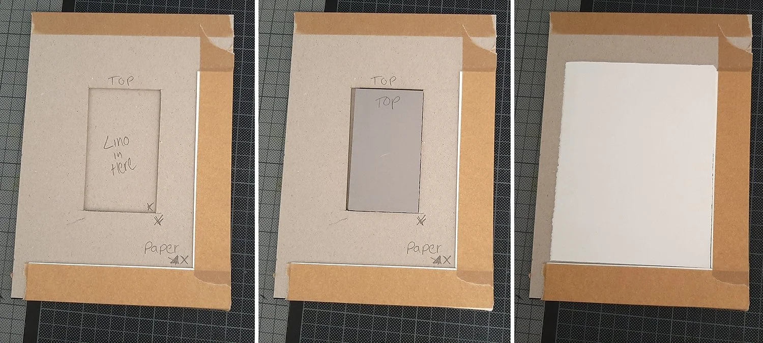 Lino Printing Tutorials: 3 More Ways to Line Up Your Lino Prints When ...