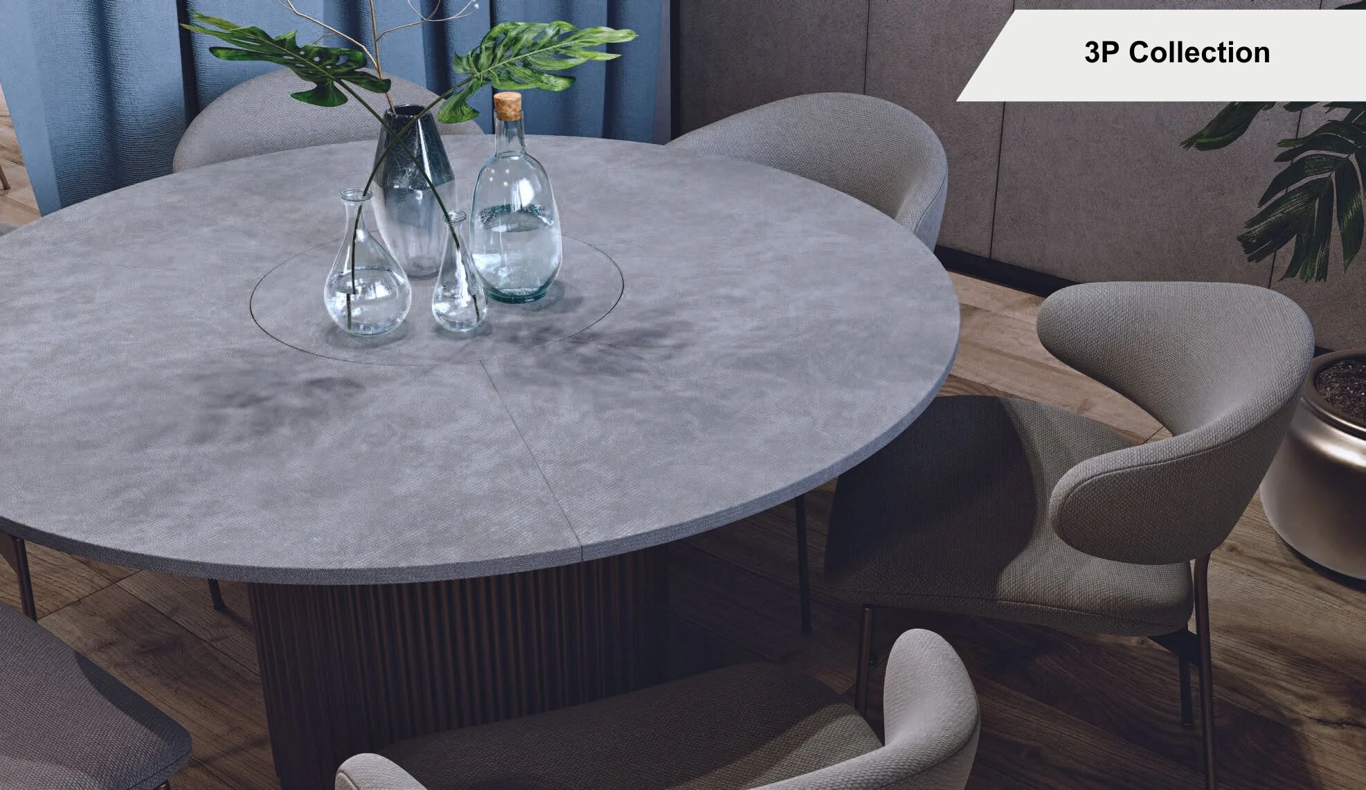 3058 Slate Coffee - AGT 3P Panel — WOODca Design