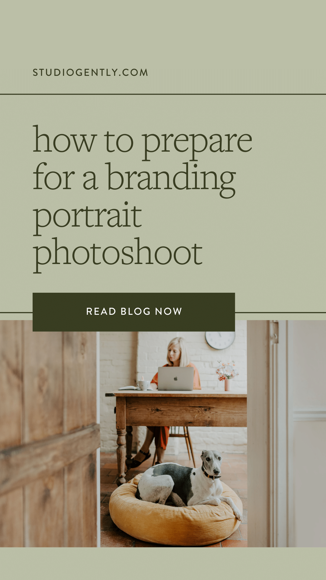 how to prepare for a branding portrait photoshoot — studio gently