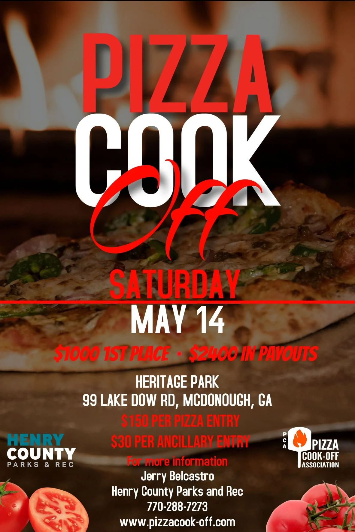 Cook-Off Calendar — Pizza Cook-Off Association