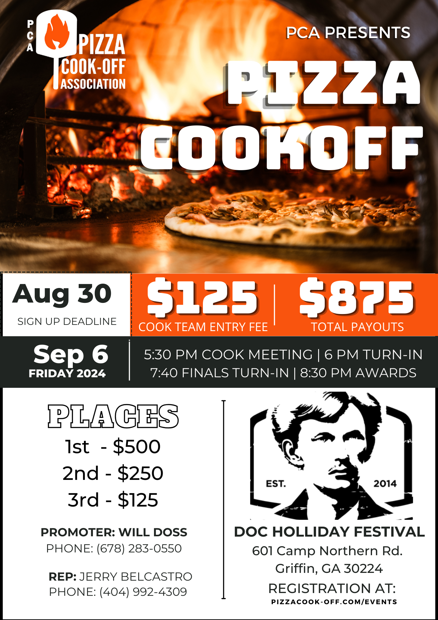 Cook-Off Calendar — Pizza Cook-Off Association