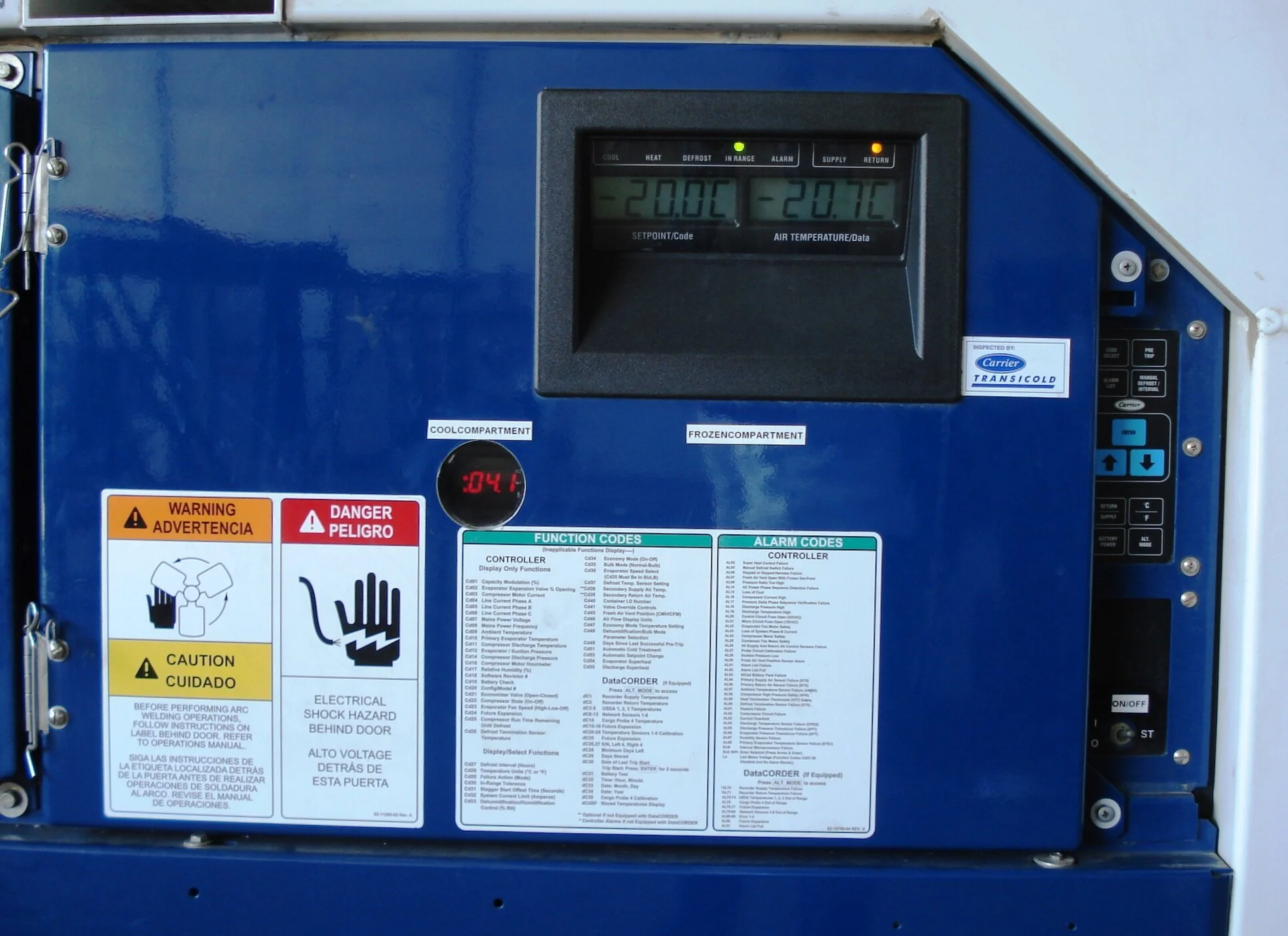 Reefer Troubleshooting — RMS