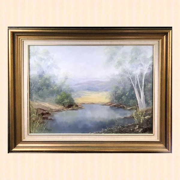 William O'Shea painting - Samford Farmhouse, Qld AusArtwork Shop For ...