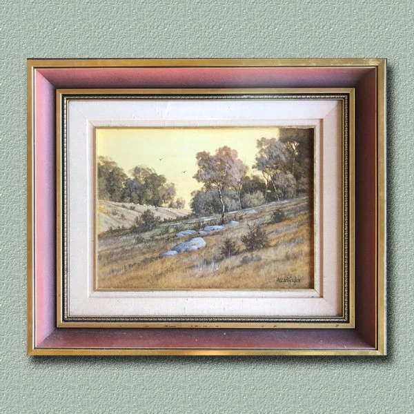 William O'Shea painting - Samford Farmhouse, Qld AusArtwork Shop For ...