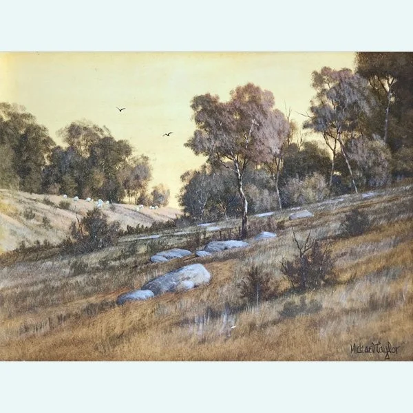 William O'Shea painting - Samford Farmhouse, Qld AusArtwork Shop For ...