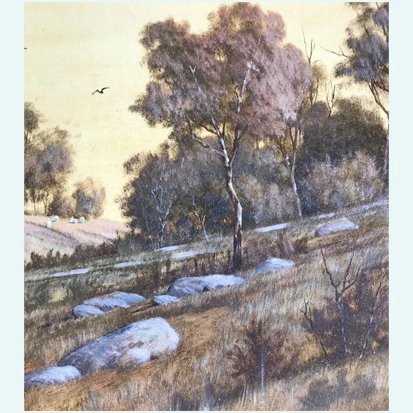 William O'Shea painting - Samford Farmhouse, Qld AusArtwork Shop For ...