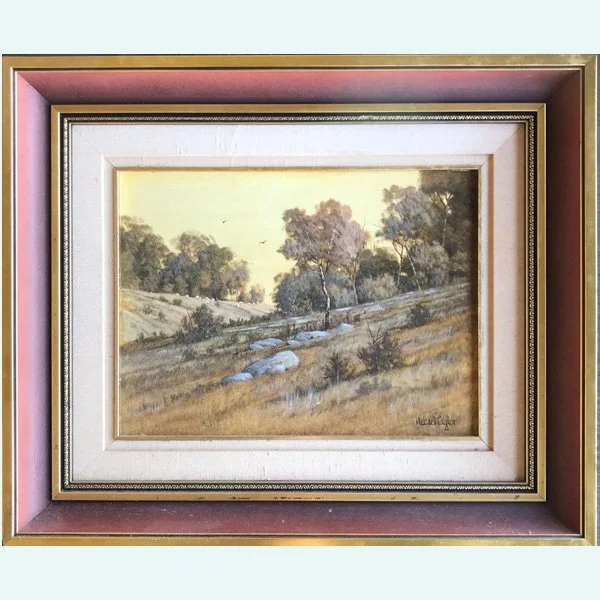 William O'Shea painting - Samford Farmhouse, Qld AusArtwork Shop For ...