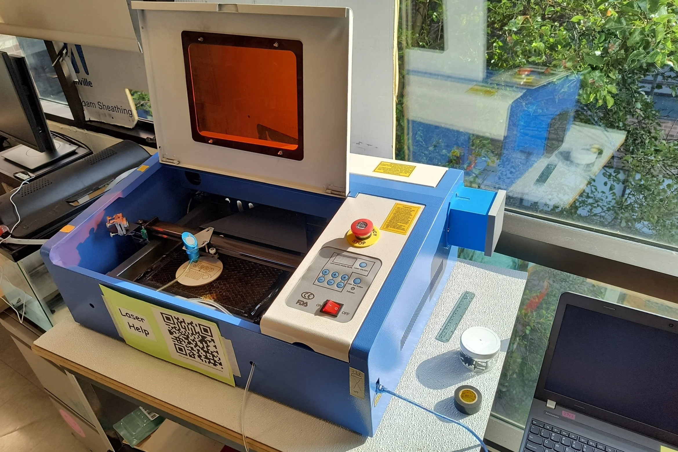 Laser Cutter Takes Class to New Levels — Melrose Education Foundation