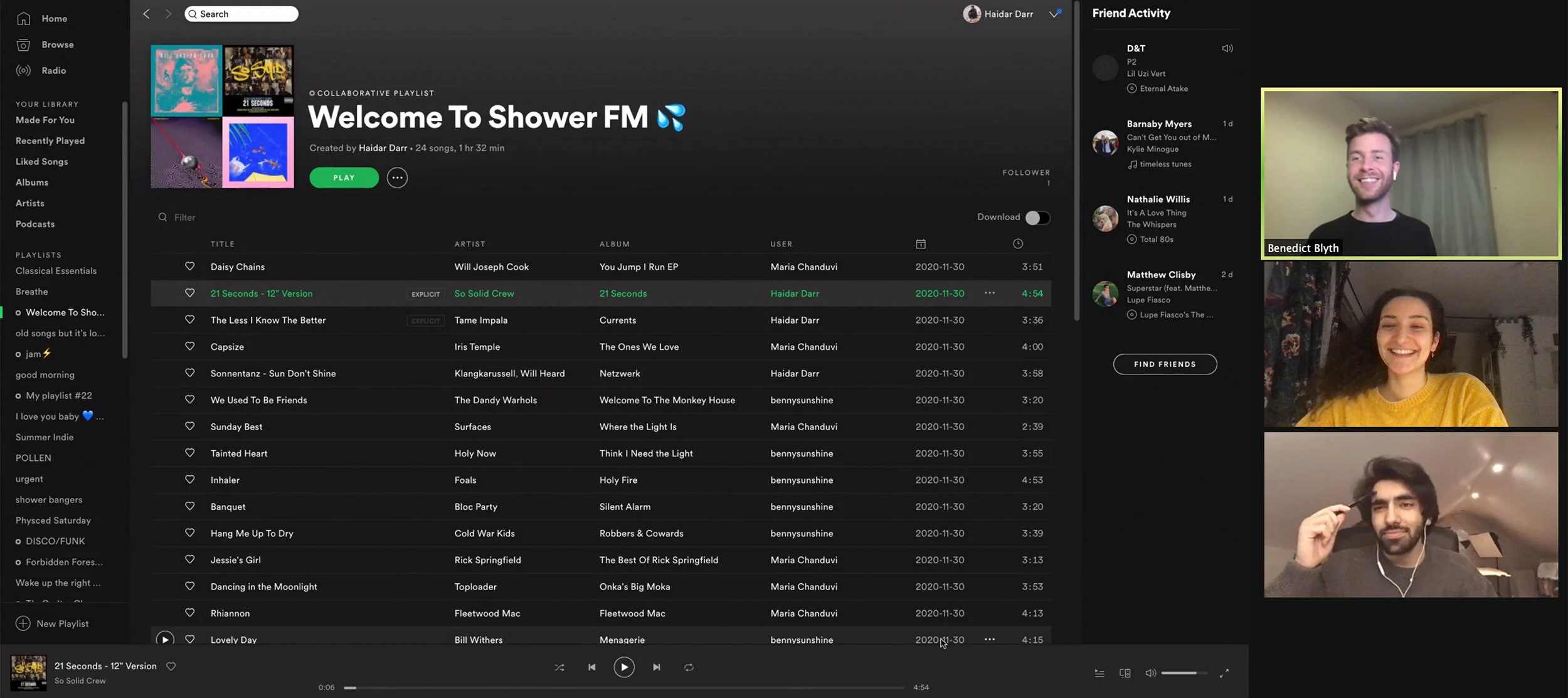 Spotify Space — Benedict Blyth