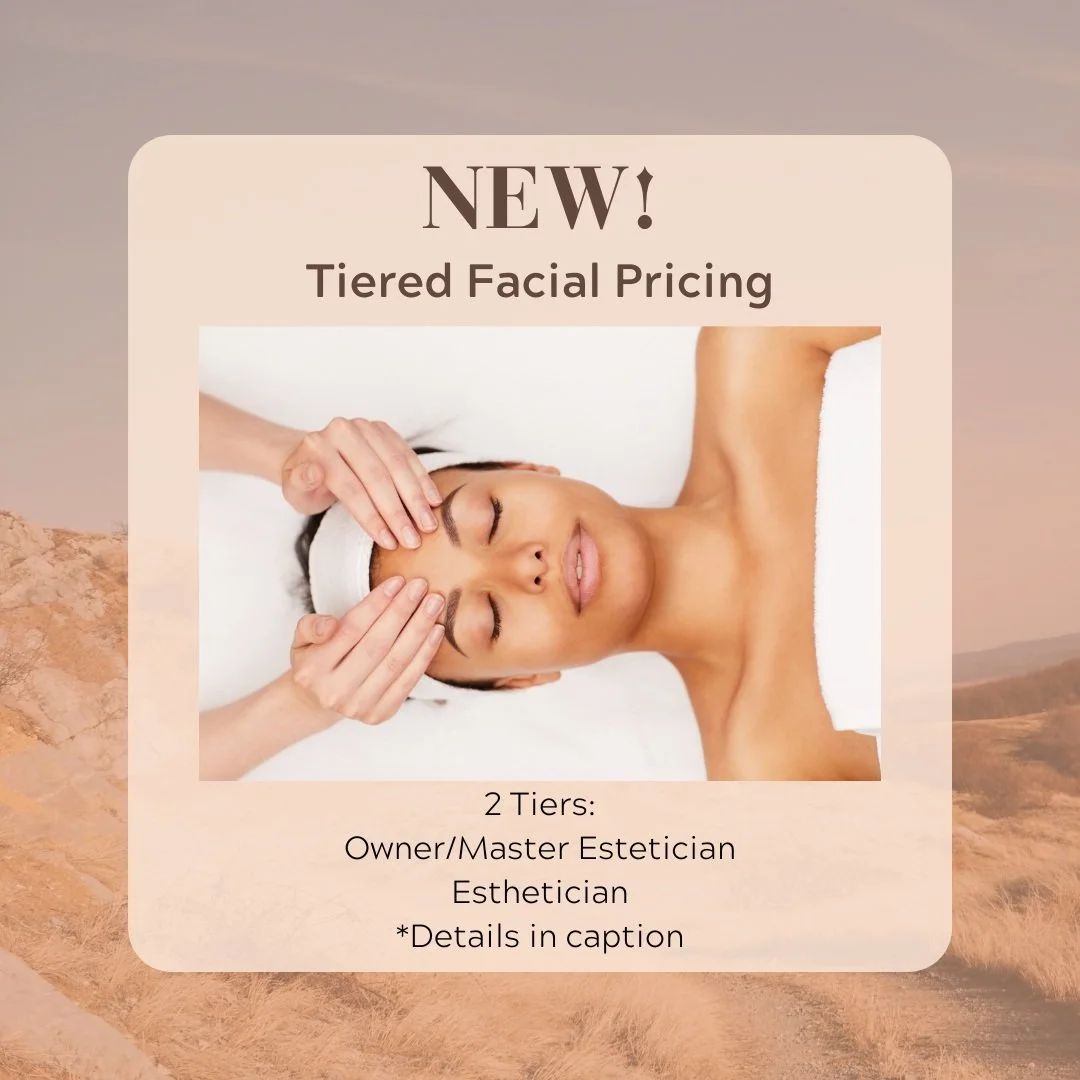 Understanding Our Tiered Pricing for Facials: Your Unique Experience ...