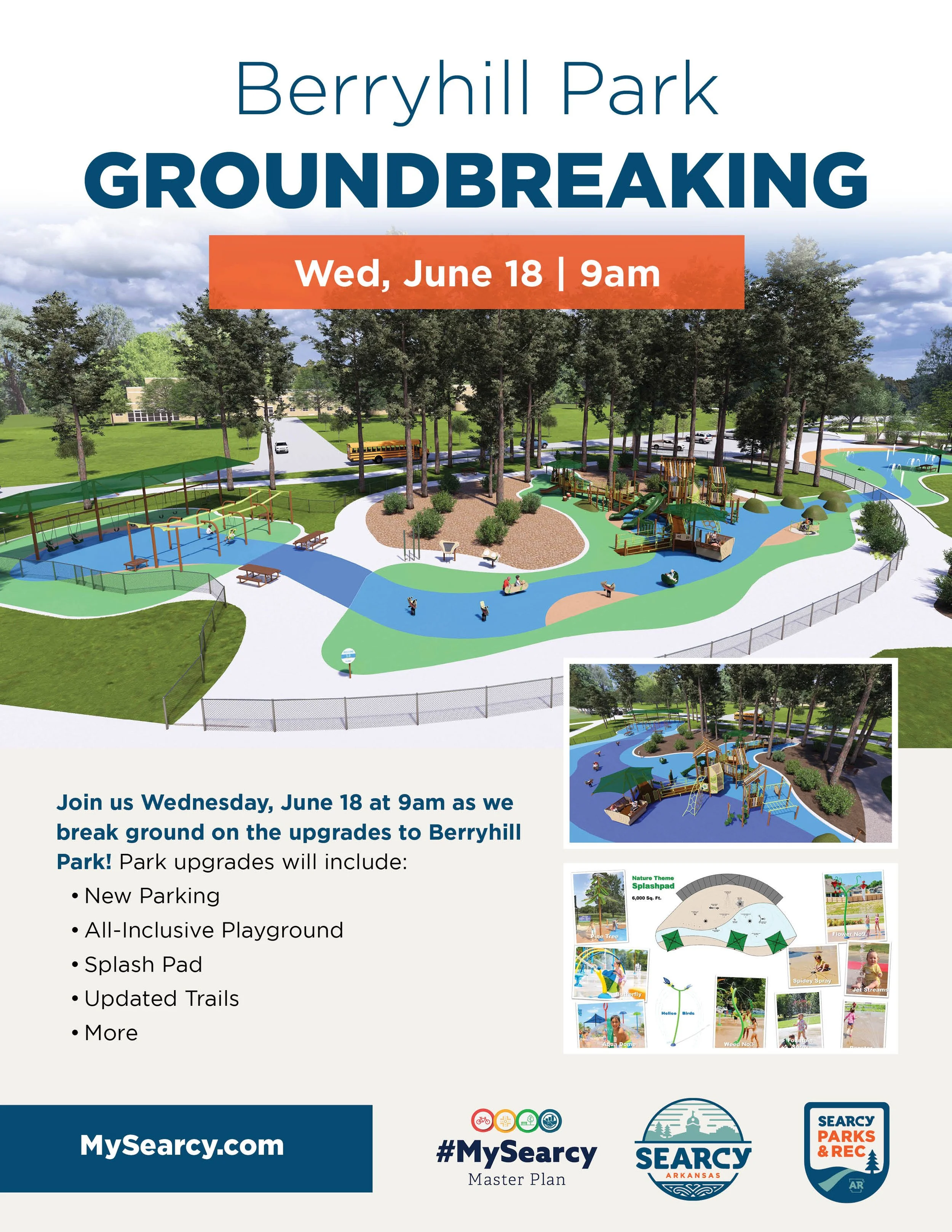 Berryhill Park Groundbreaking — City of Searcy
