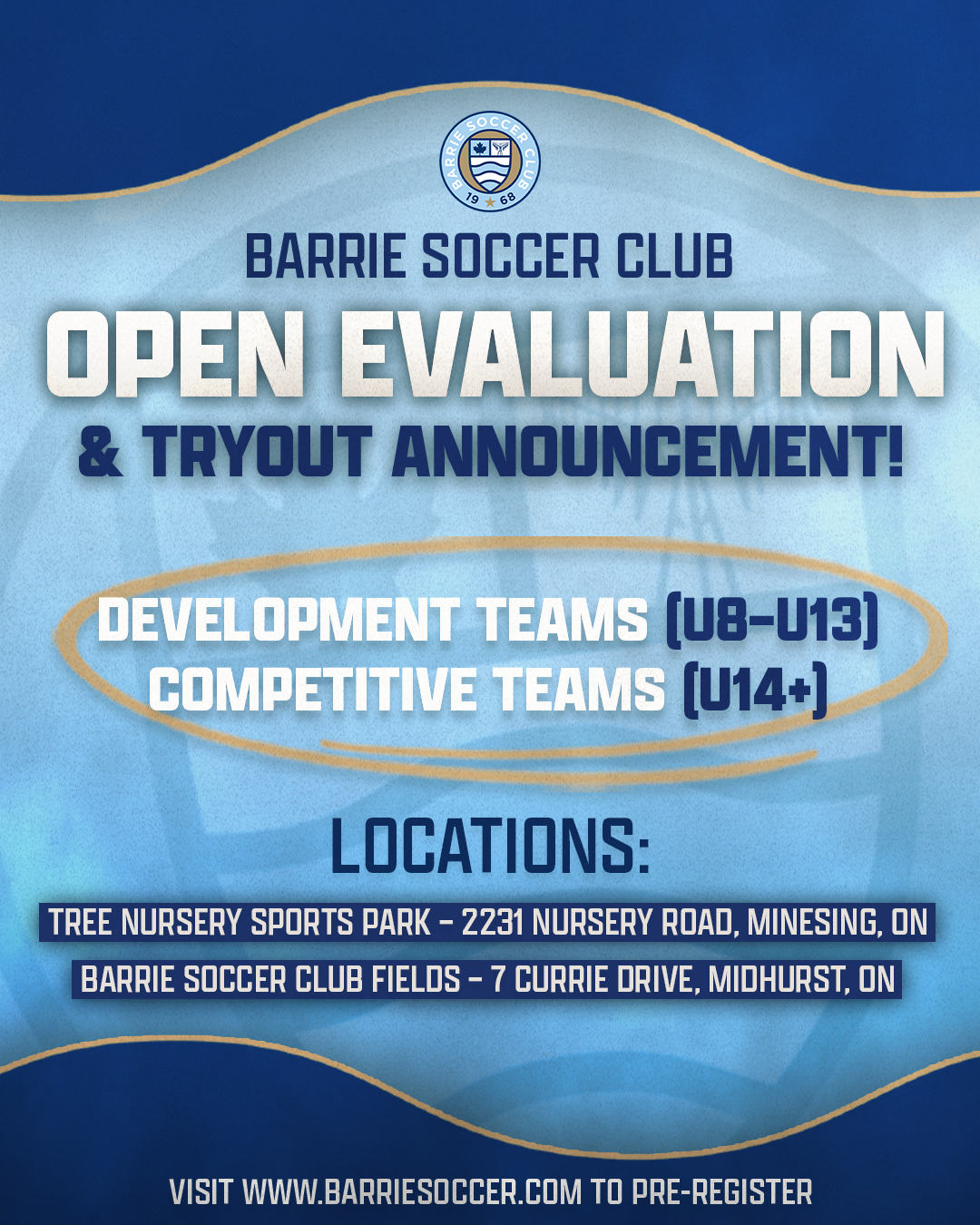 BARRIE SOCCER CLUB | Official Website