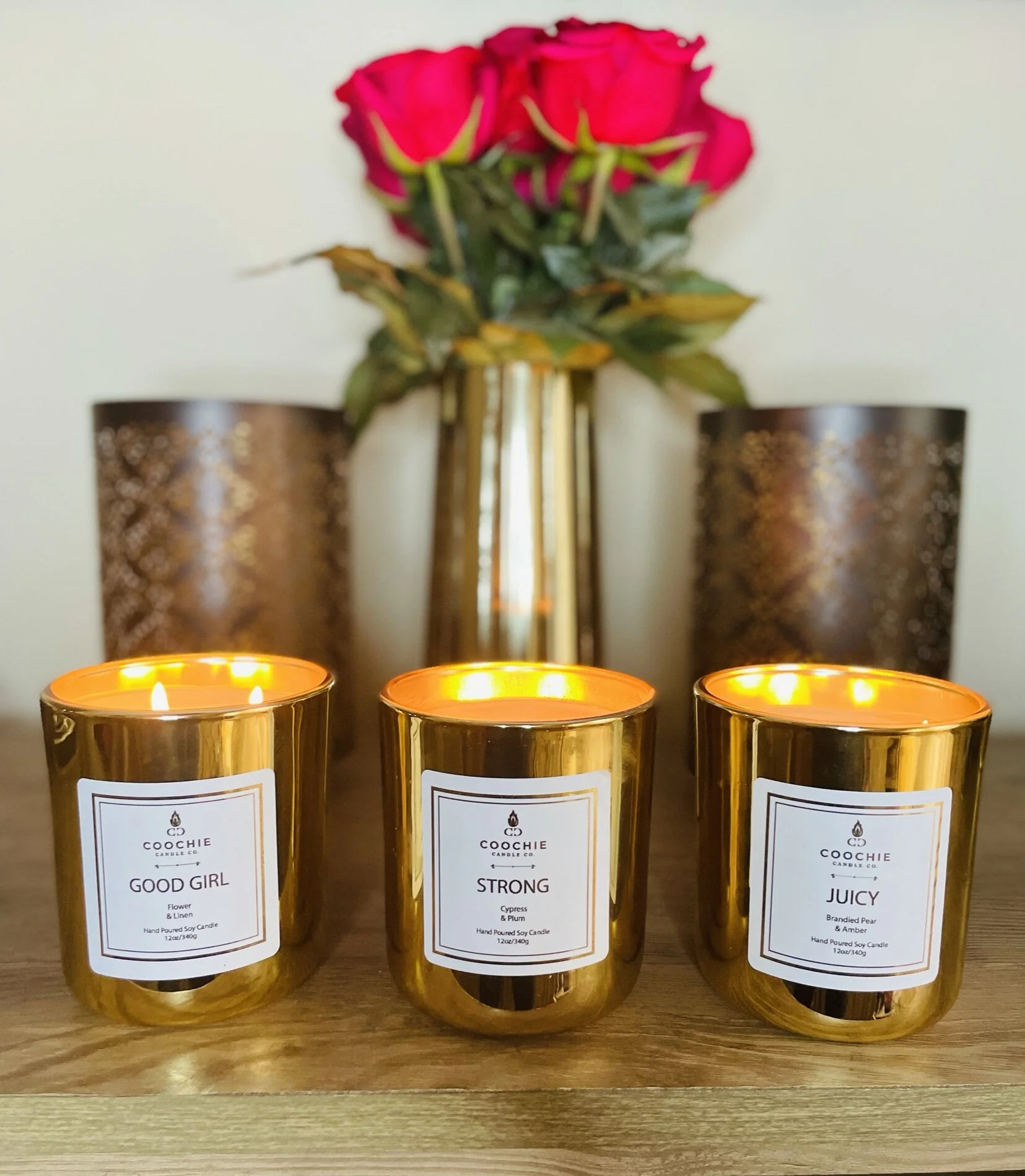 Coochie Candle Company | A fun-sensual luxury home fragrance brand.