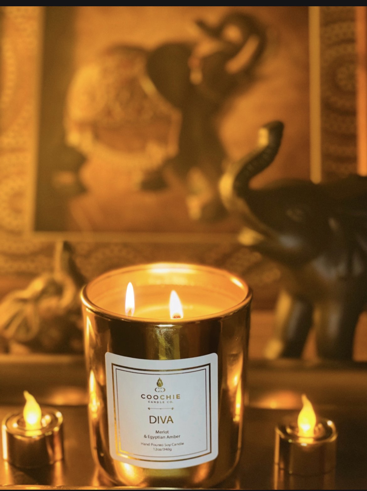 Coochie Candle Company | A fun-sensual luxury home fragrance brand.