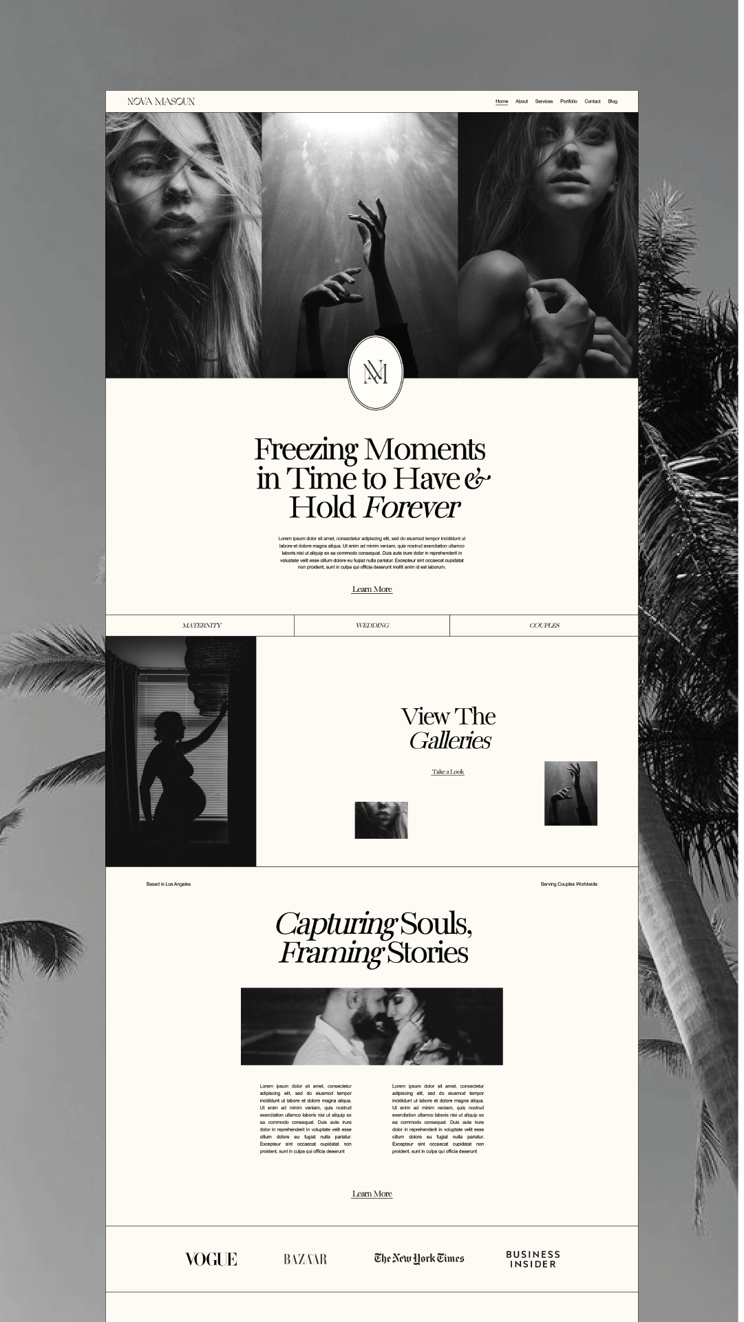 Photography Portfolio | Stunning Designs & Branding for Photographers