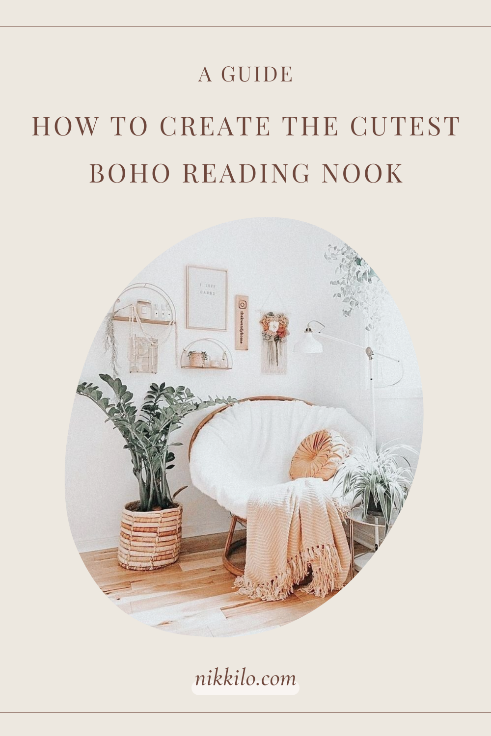 How To Create The CUTEST Boho Reading Nook! (Cozy & Aesthetic) — nikki lo