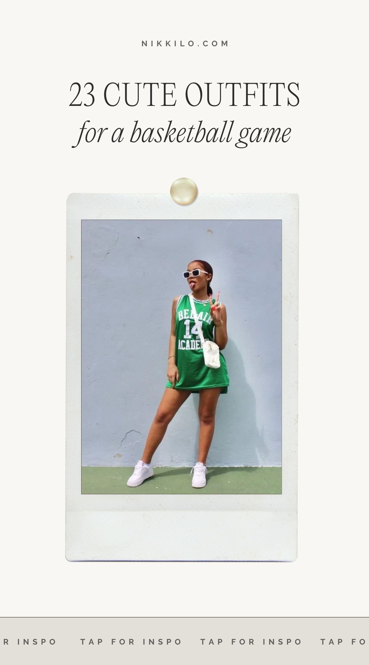 23 Sporty Casual Outfit Ideas To Wear To A Basketball Game! — nikki lo