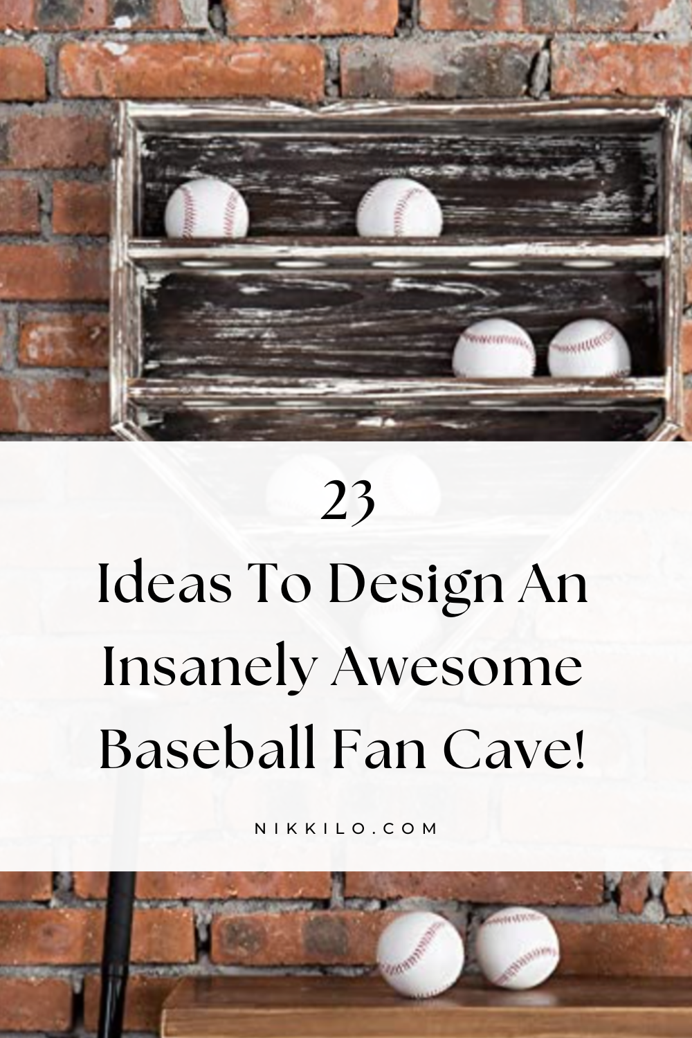 23 Insanely AWESOME Baseball Fan Cave Ideas! (Game Day Ready) — nikki lo