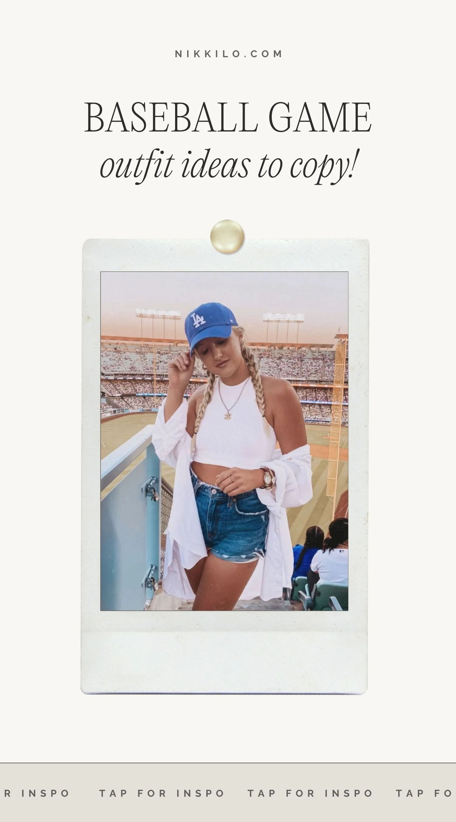 12 Super Stylish Baseball Game Outfits To Rock This Season! — nikki lo