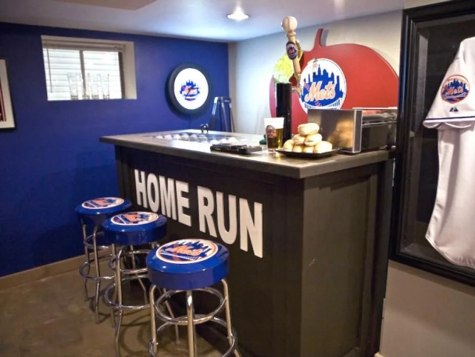 16 Insanely Awesome Ideas For Your Baseball Fan Cave! — Nikki Lo