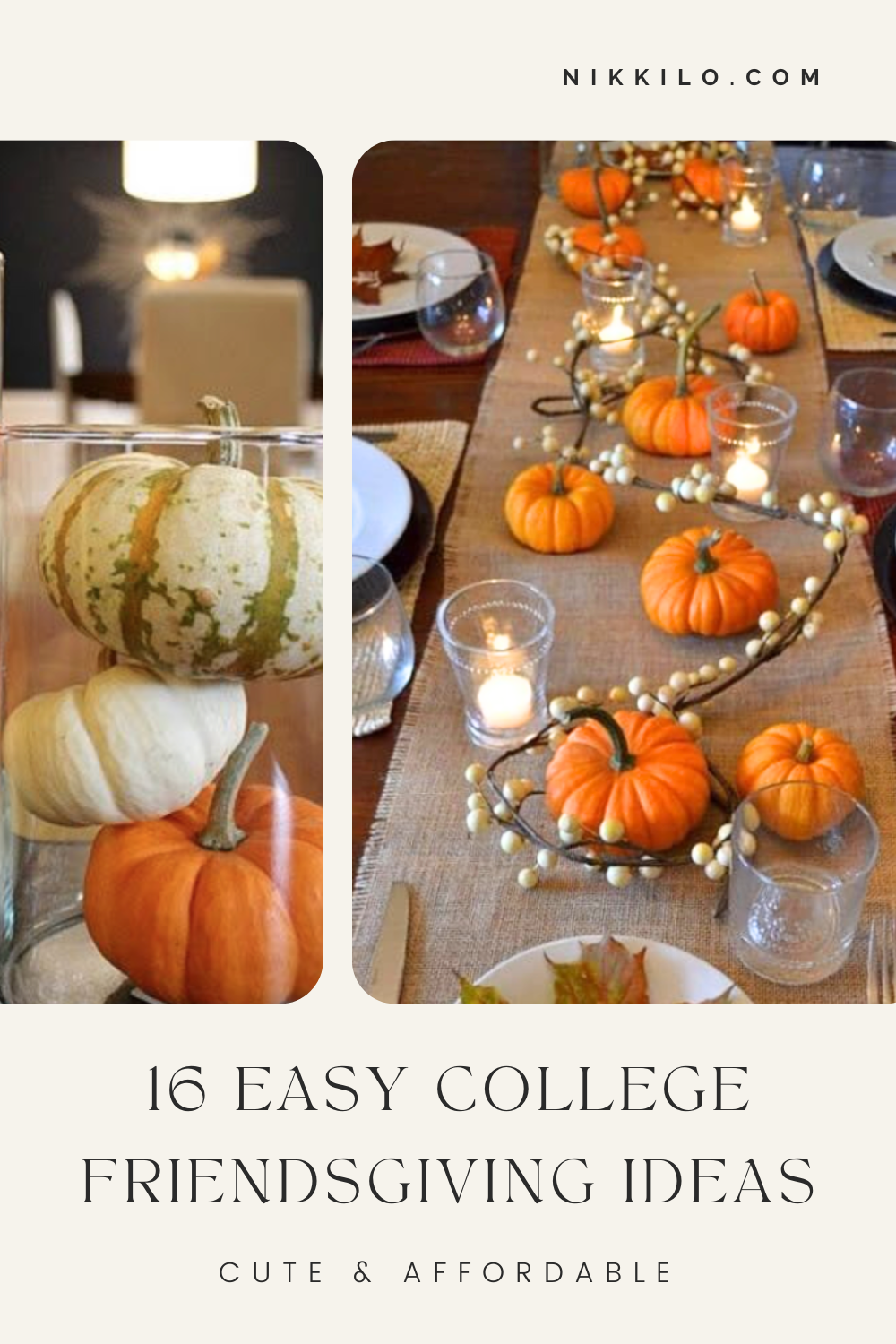 16 Easy College Friendsgiving Party Ideas! (Cute & Affordable) — nikki lo