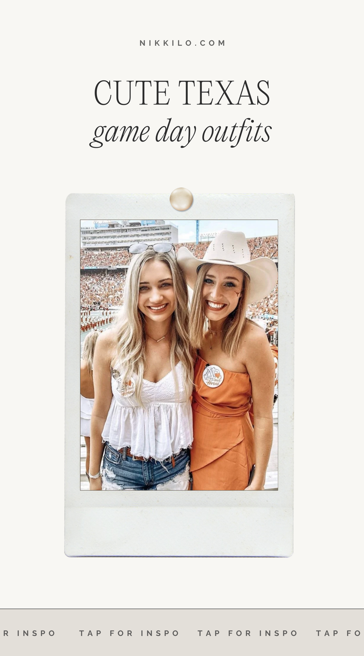 11 CUTEST University of Texas Game Day Outfits Ever! — nikki lo