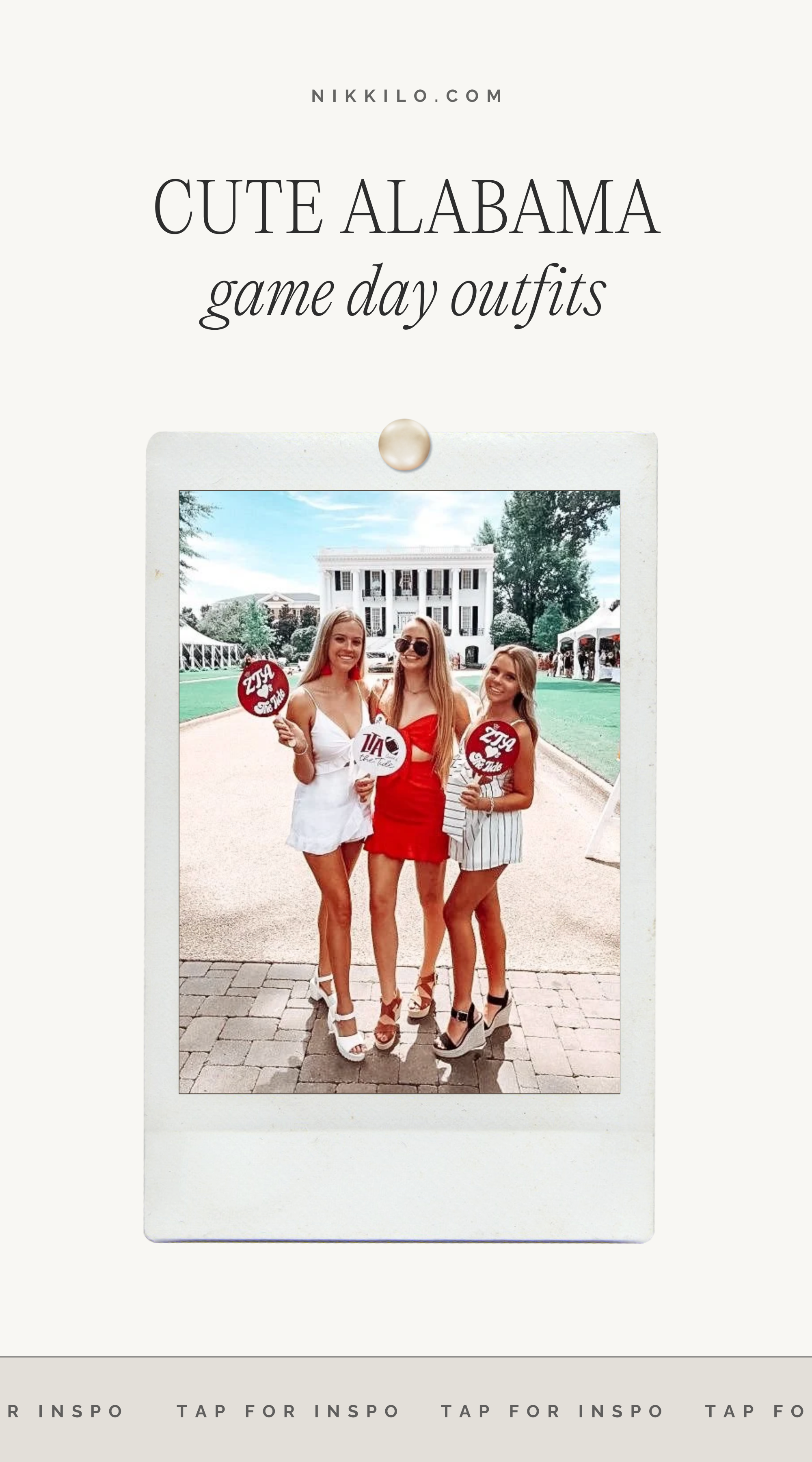28 ADORABLE University of Alabama Game Day Outfits! — nikki lo
