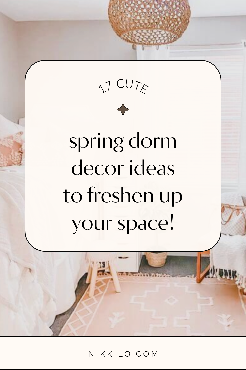 17 Absolutely Darling Spring Dorm Decor Ideas! (Bright & Floral) — nikki lo