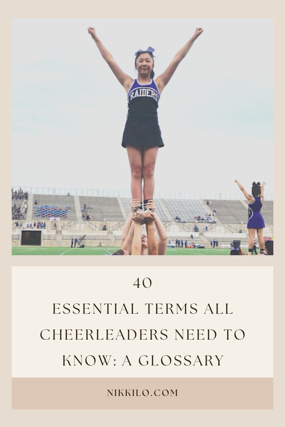 Ultimate Beginner Cheerleading Terms Glossary | 40 Essential Terms To ...