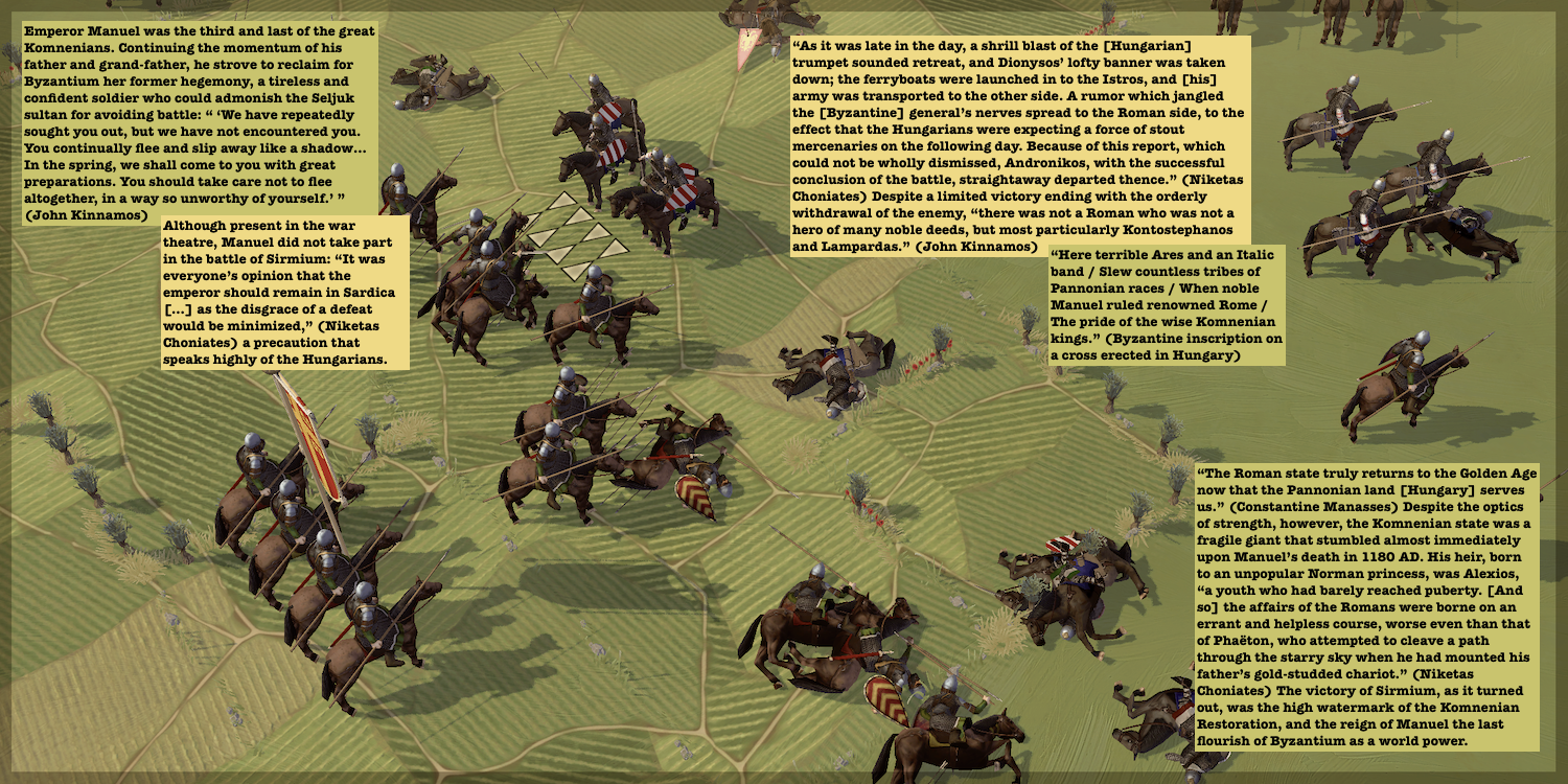 Sirmium 1167 AD — Military History with FoG