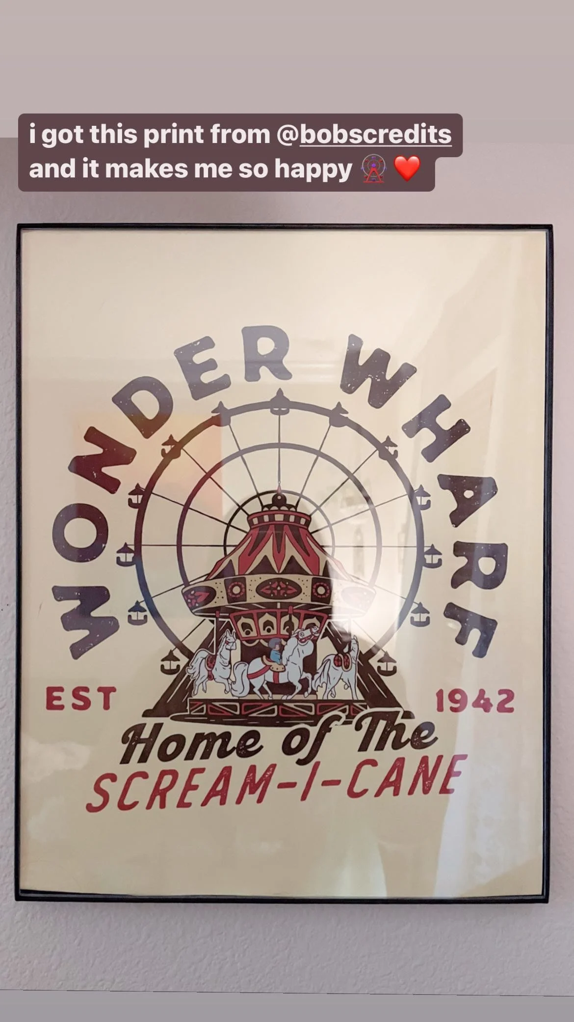 "Wonder Wharf Est 1942" Framed Poster — Bob's Credits | A Bob's Burgers ...
