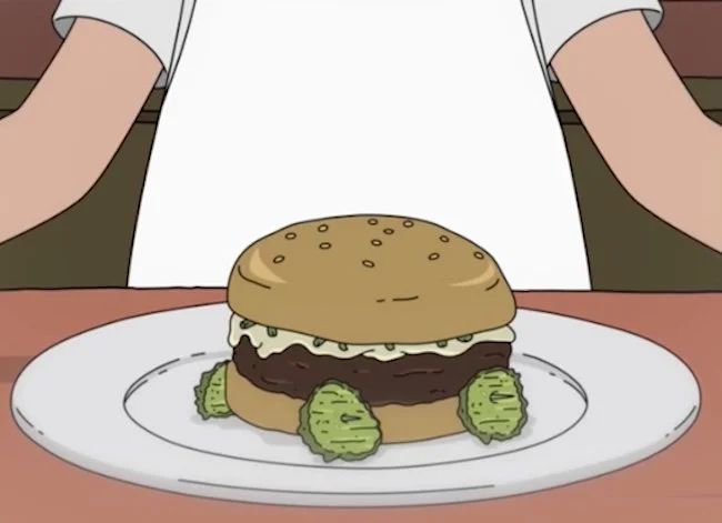 Bob’s Burgers Recipes: Baby You Can Chive My Car Burger — Bob's Credits ...