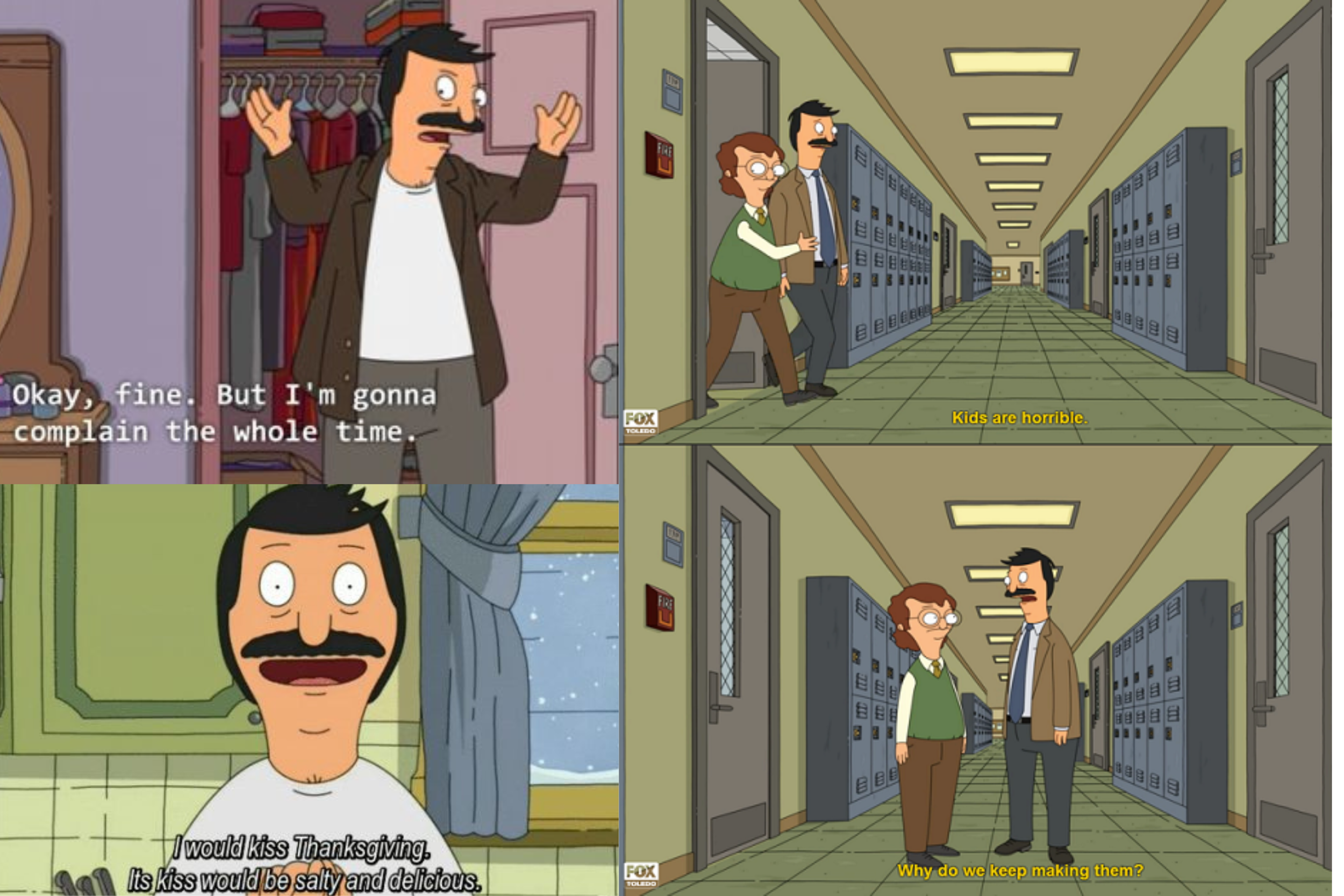 11 Of The Best Bob Belcher Quotes from Bob's Burgers — Bob's Credits ...