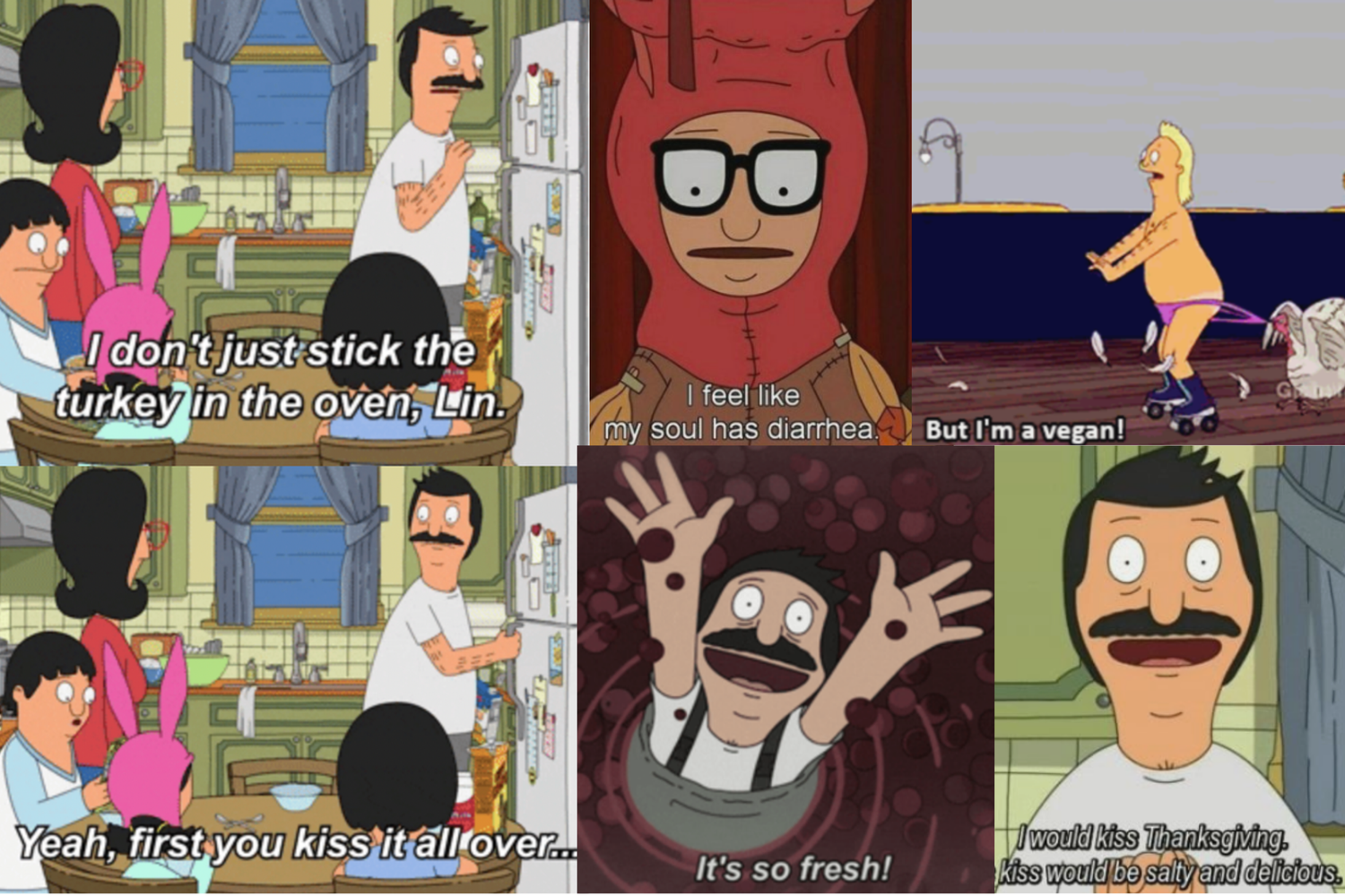 10 Funny Quotes From The Best Bob Burgers Thanksgiving Episodes — Bob's ...
